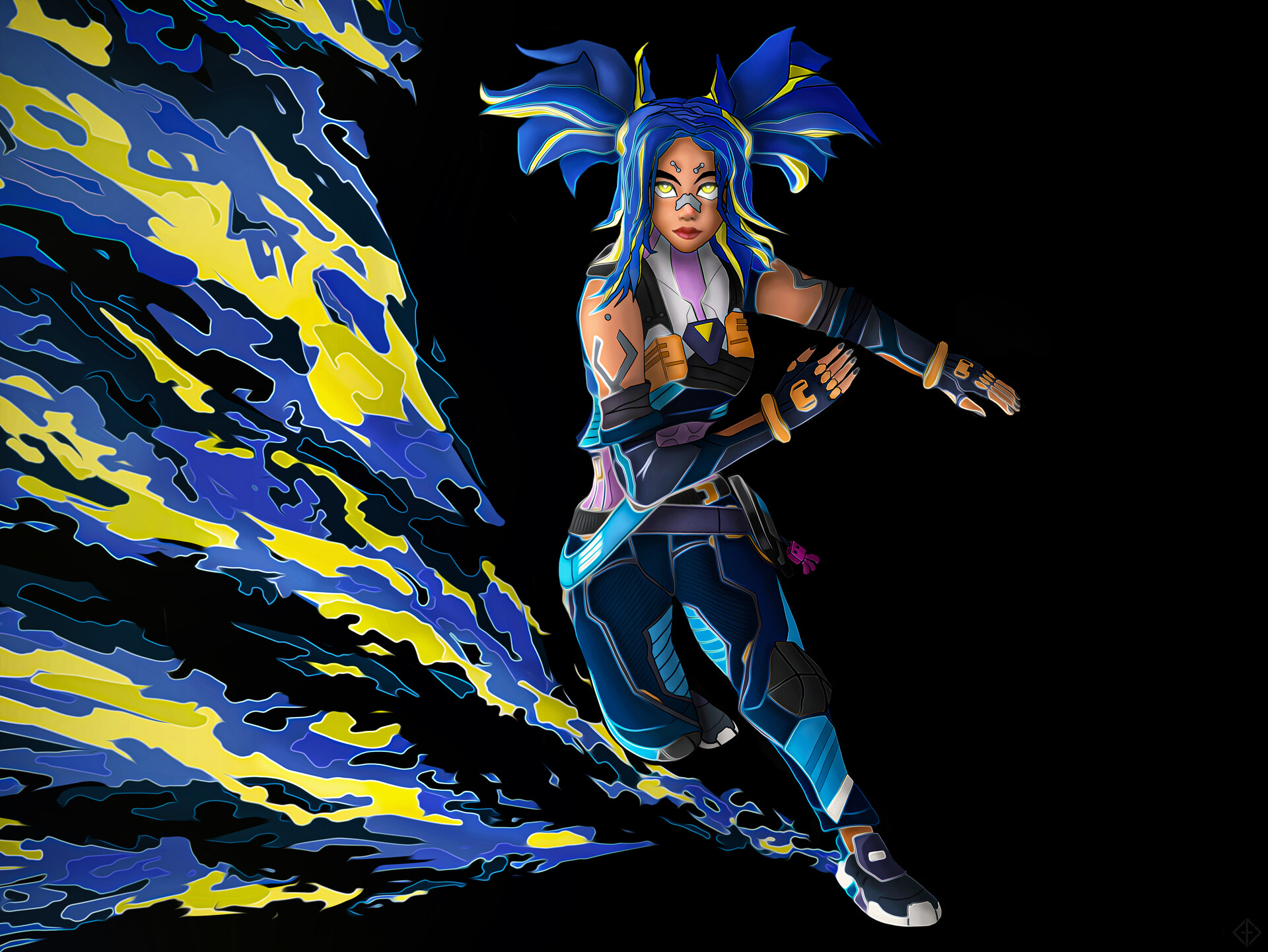 ArtStation - Valorant / Neon Fanart