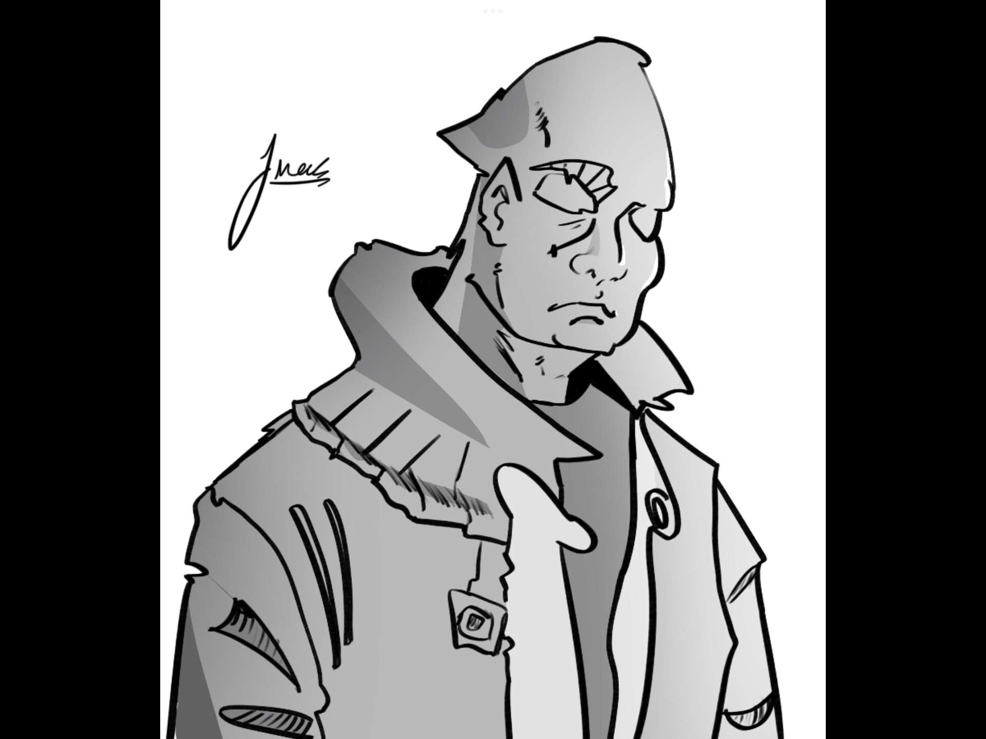 ArtStation - Fish man