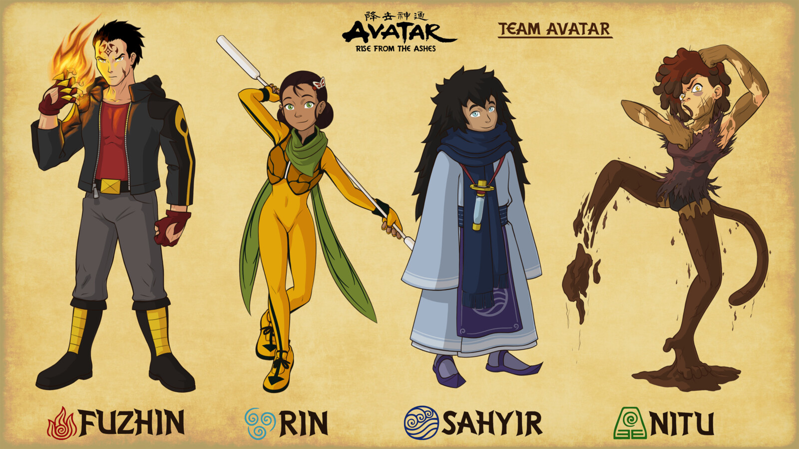 Joe Davies - Avatar Fan Series - Team Avatar