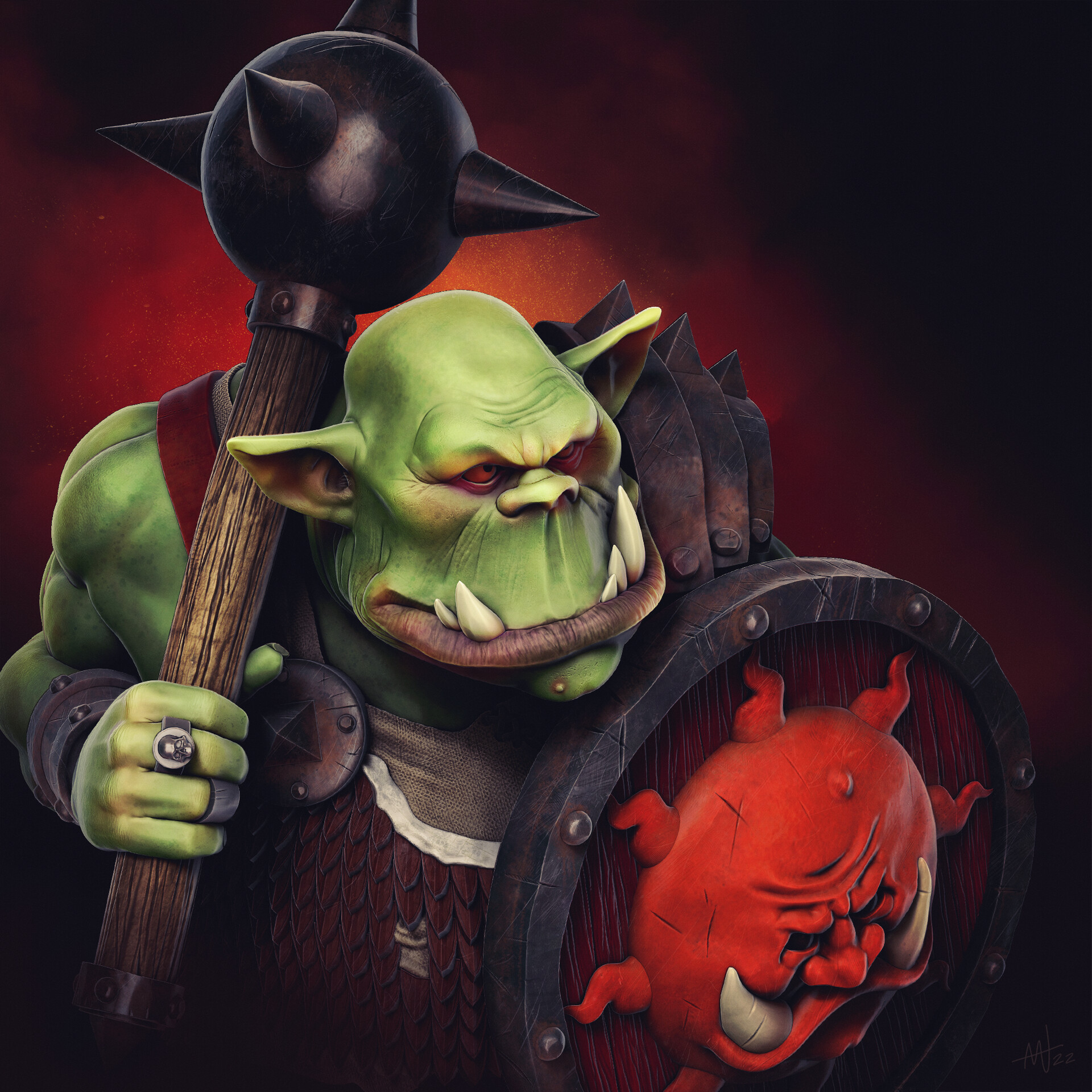 ArtStation - Nork the Orc