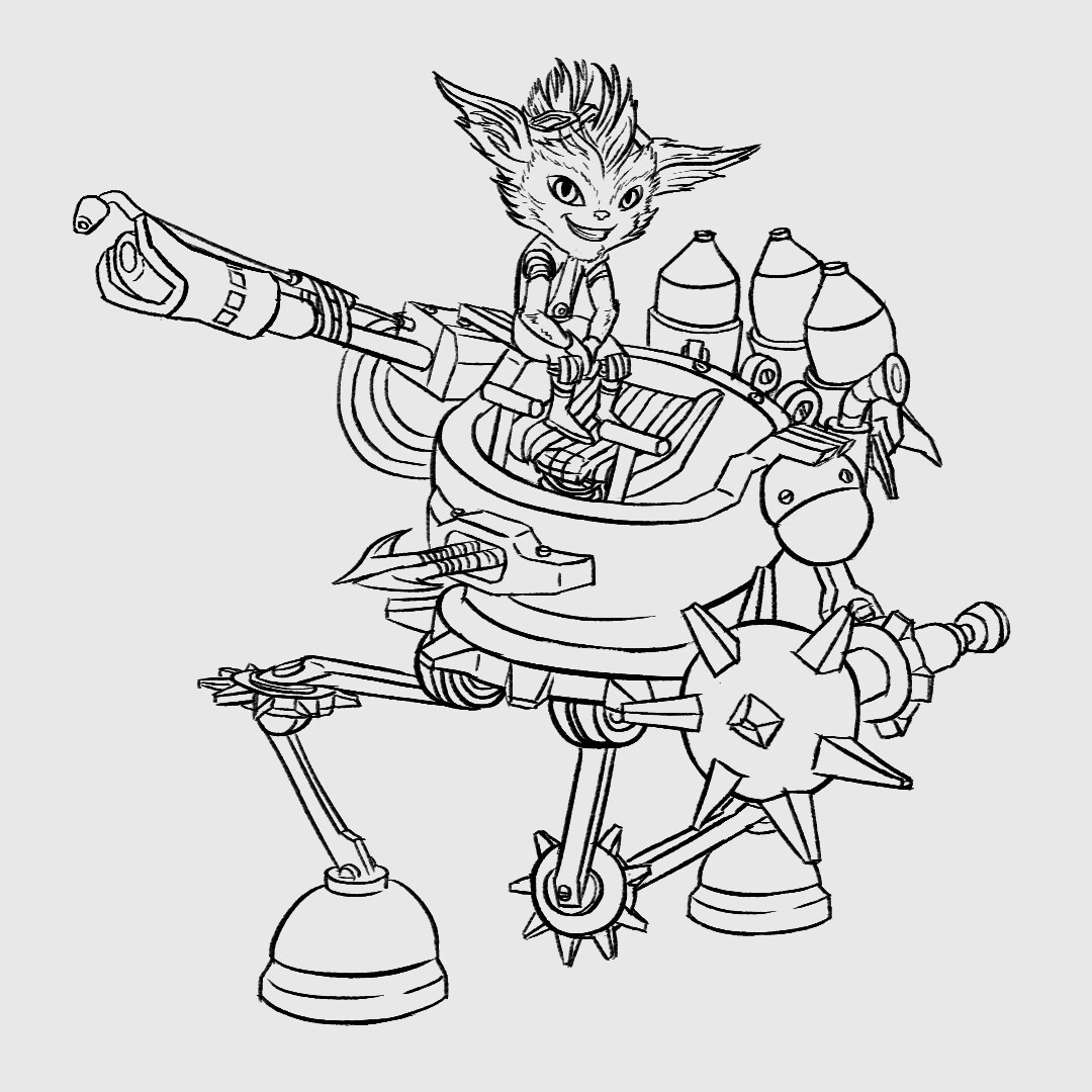 Fan Art Di Rumble League Of Legends