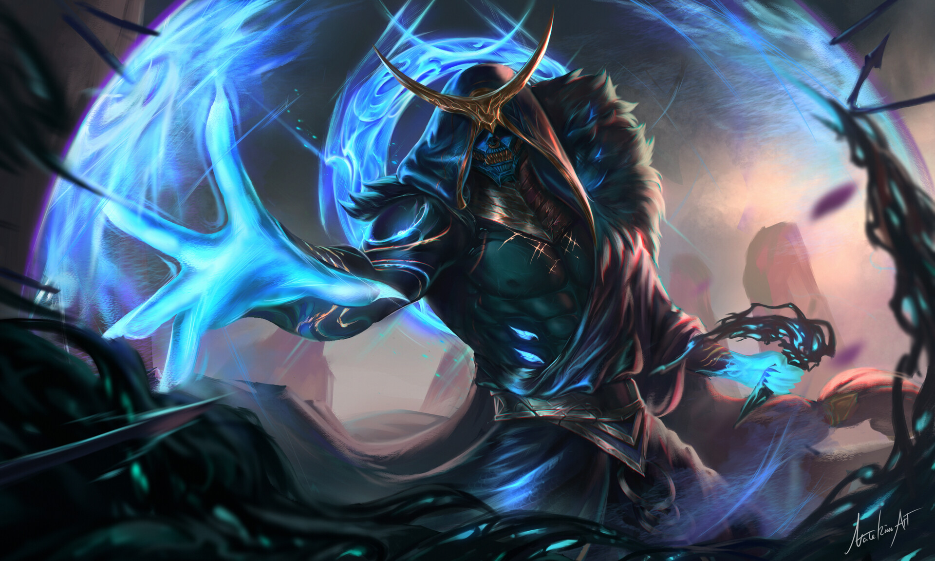 ArtStation - New Splash Art - New Year ( 2022 )