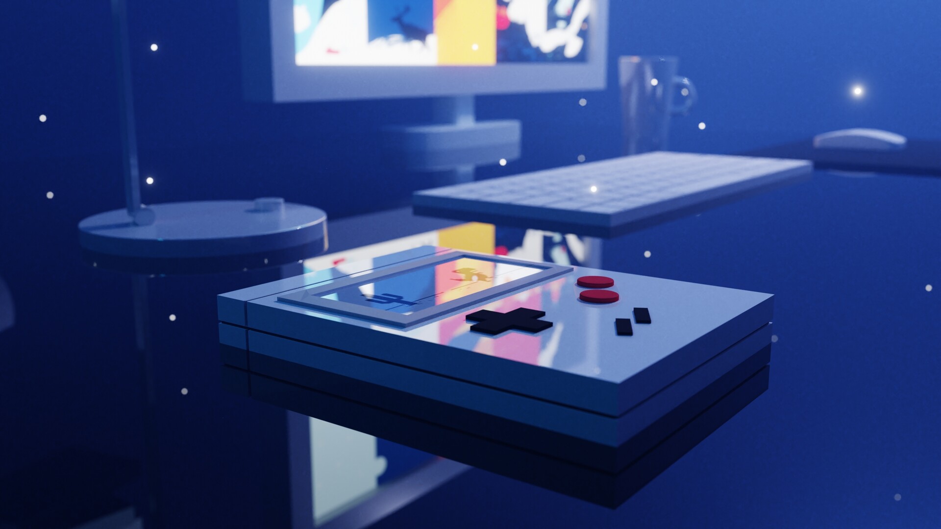 ArtStation - Game console