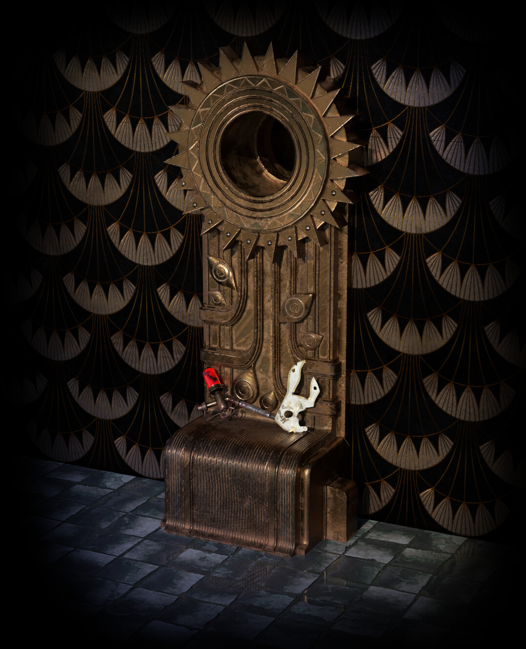 ArtStation - Bioshock FanArt Diorama