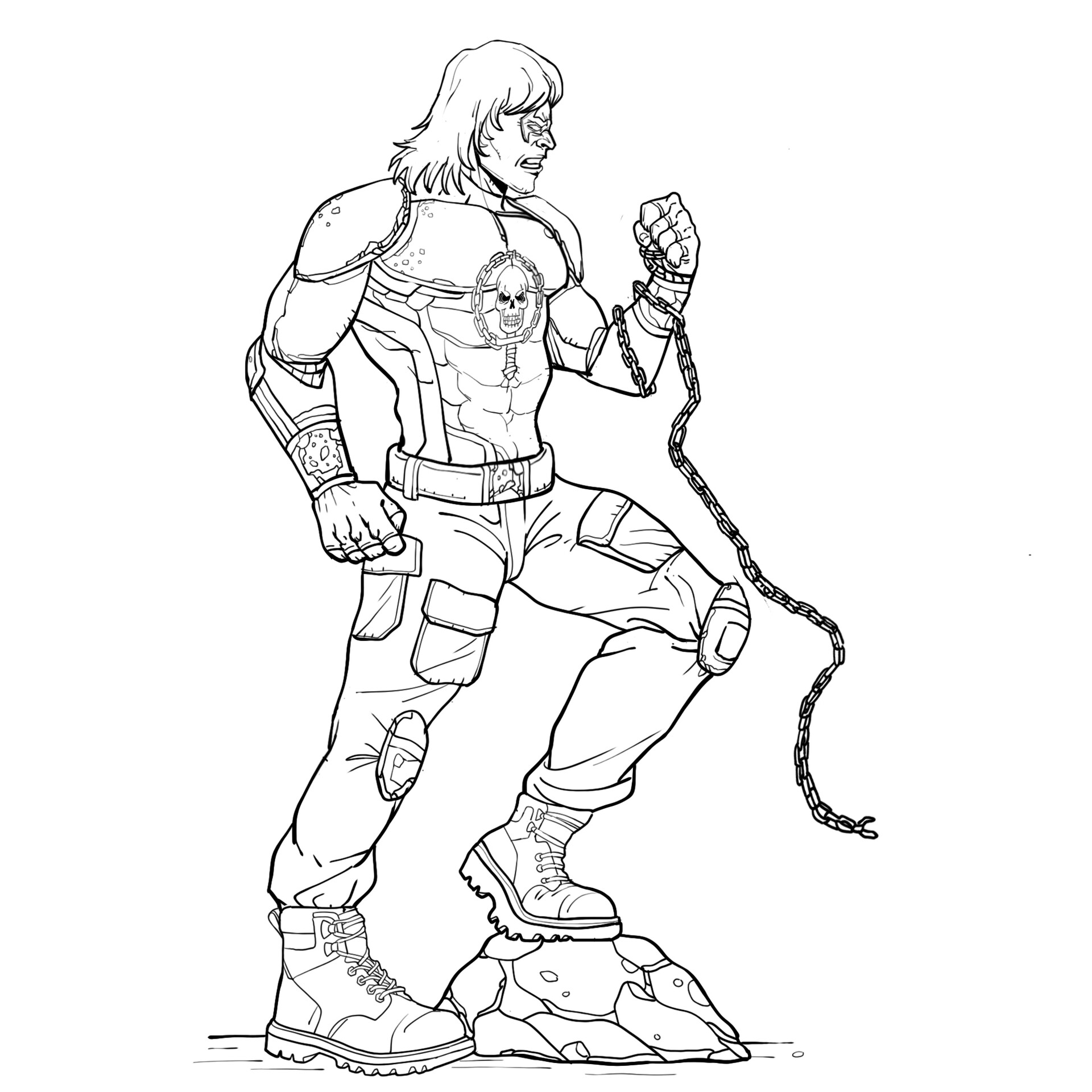 ArtStation - mercenary soldier