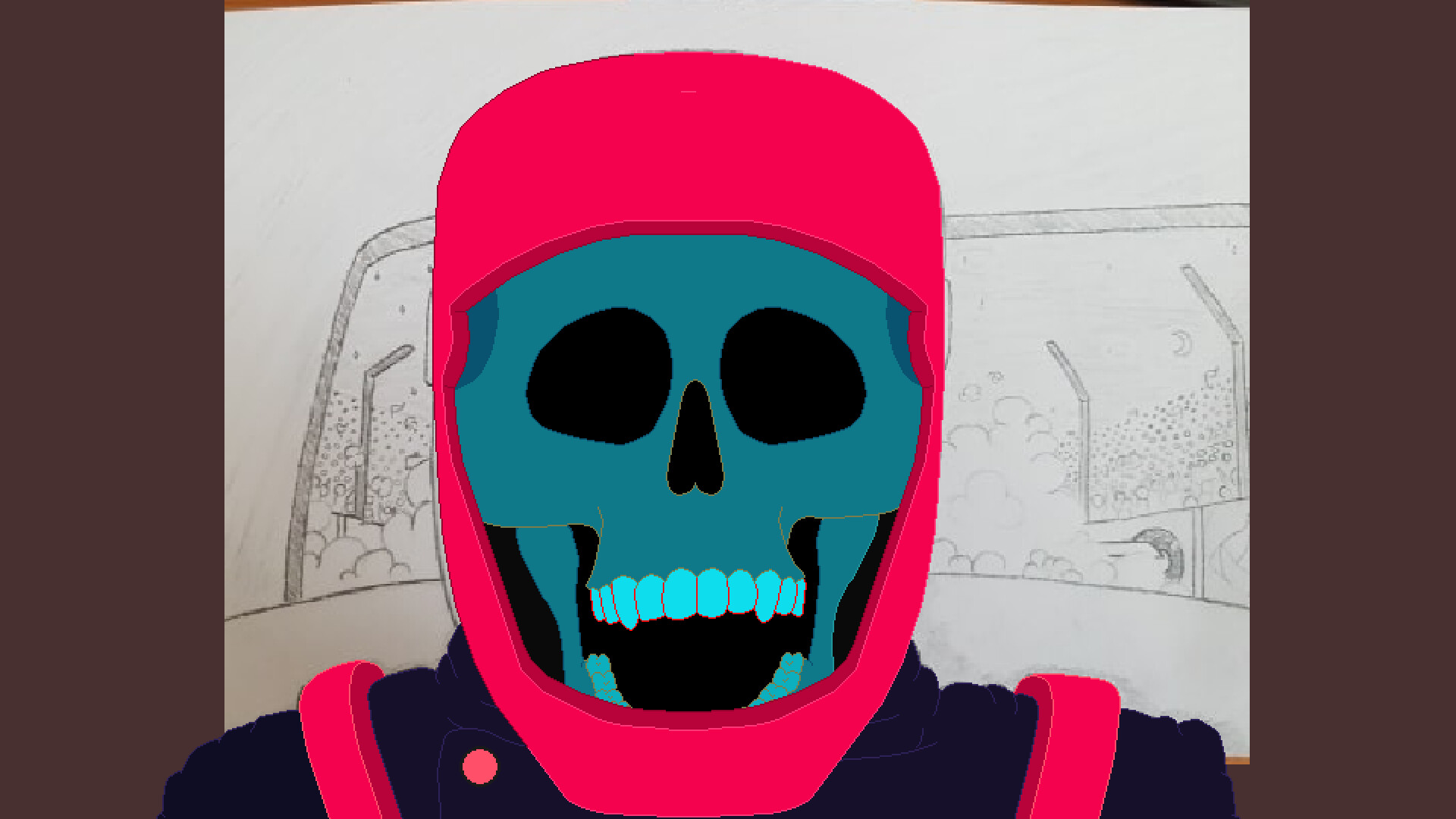 ACE Bennett - Phantom Racer - TWRP Fan Art - Progress