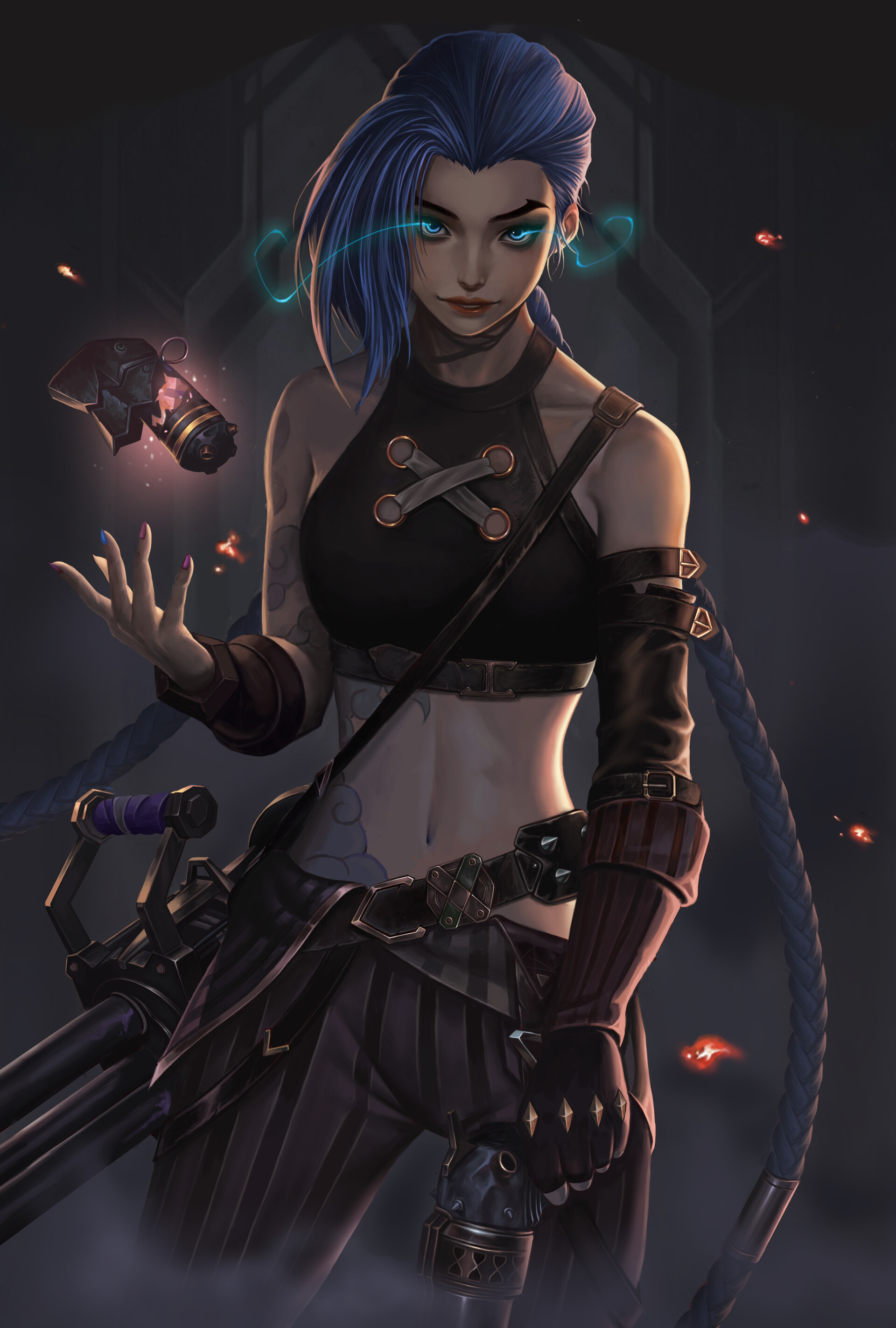 Artstation Arcane Jinx Fan Art