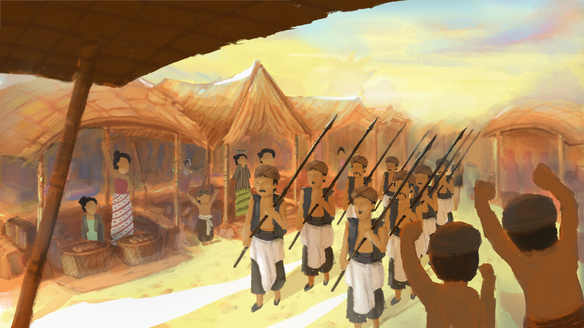 ArtStation - Traditional Market