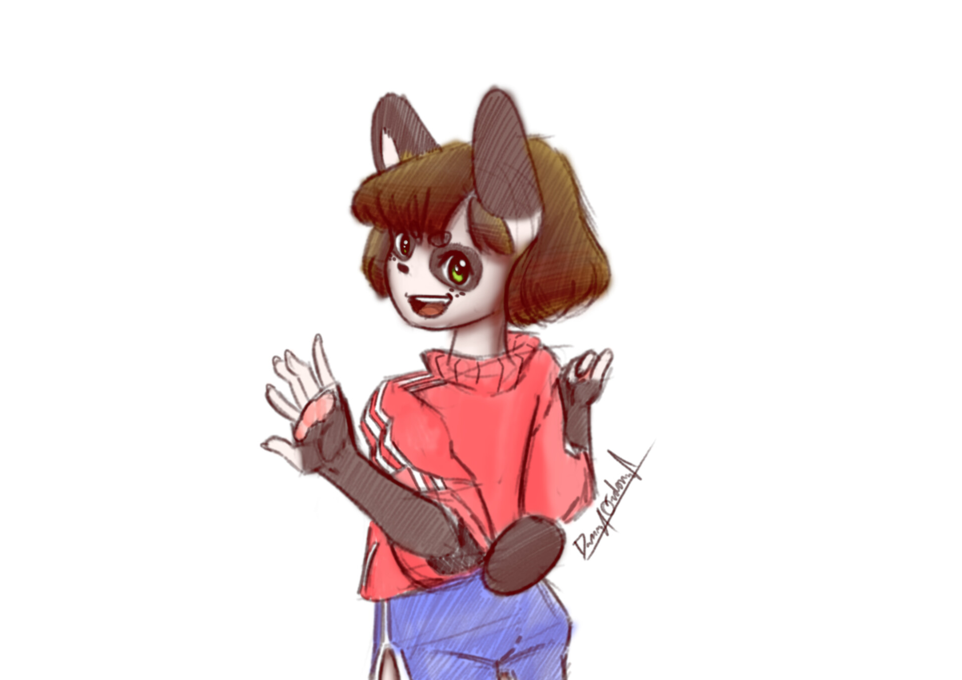 ArtStation - The Red Tracksuit