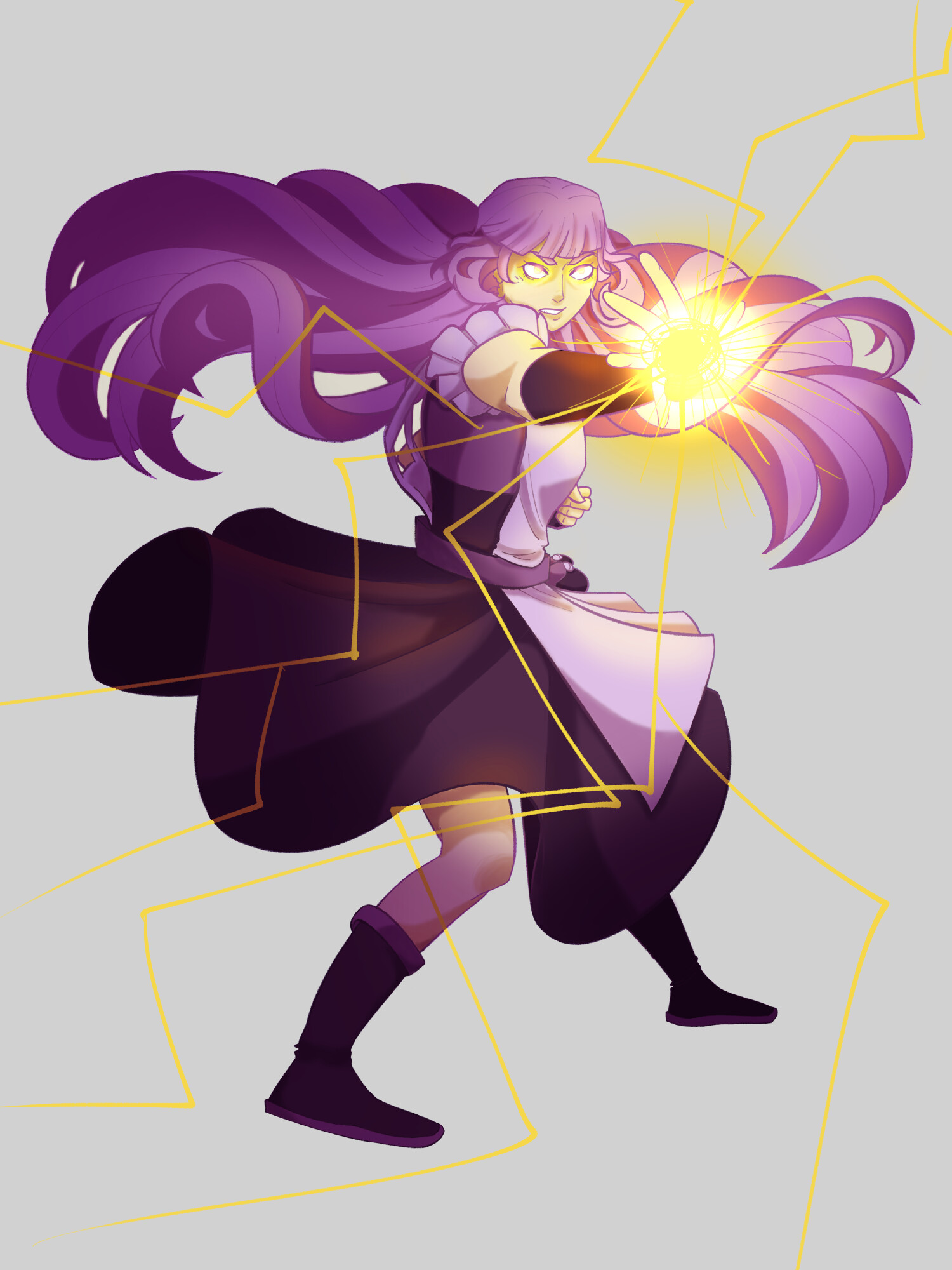 ArtStation - Witch Energy Blast