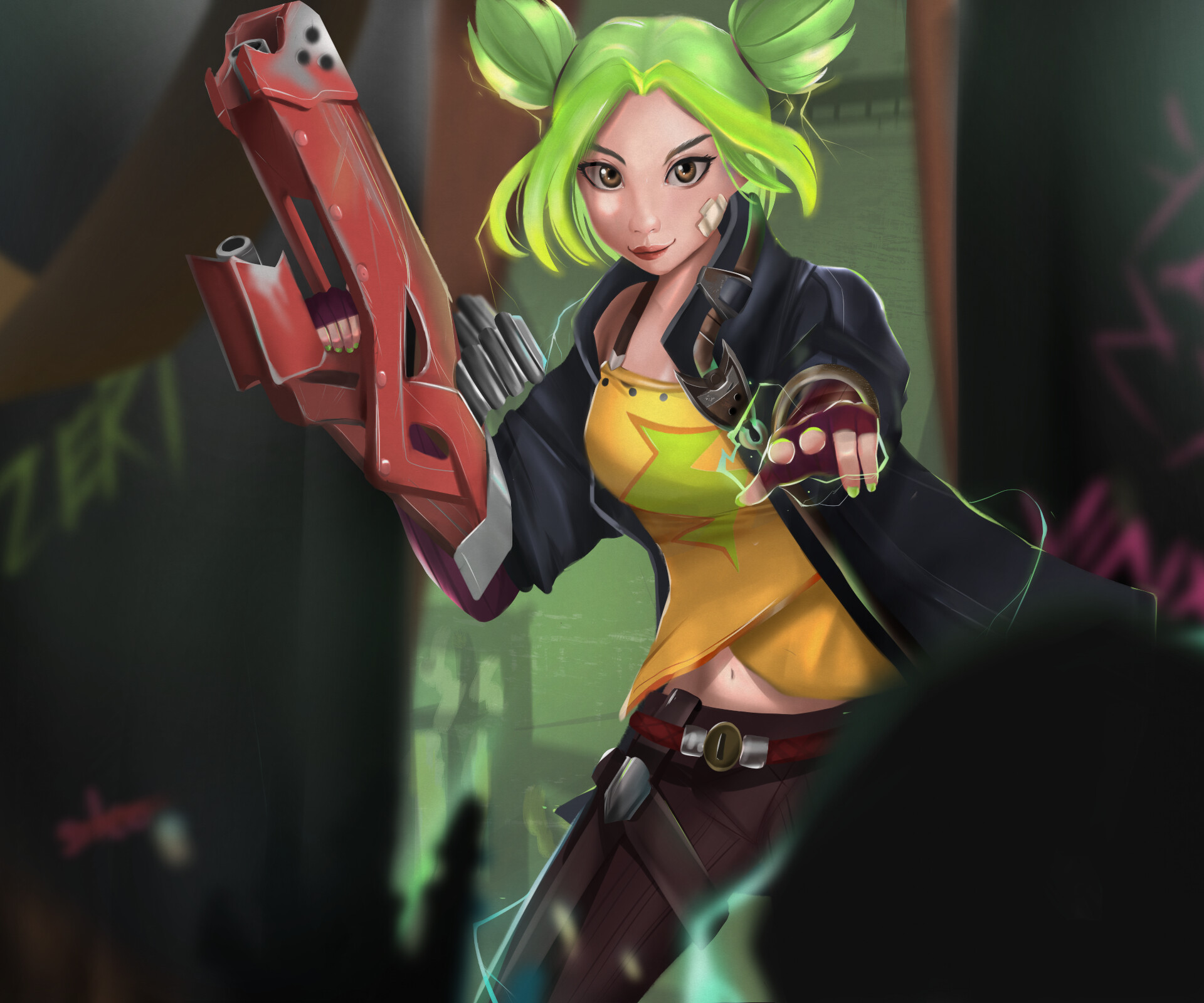 ArtStation - League of Legends Zeri Fanart