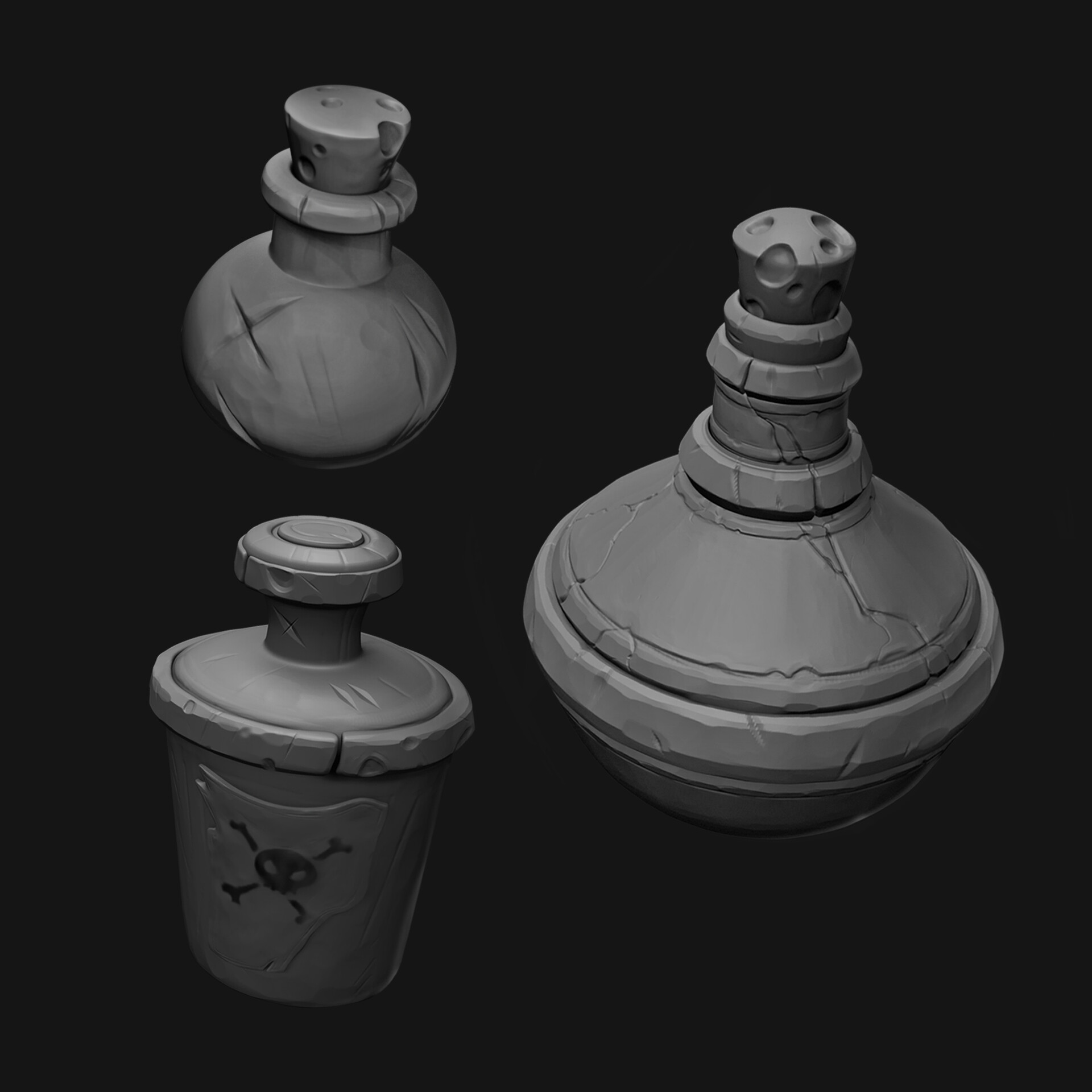 ArtStation - zmodeler practice