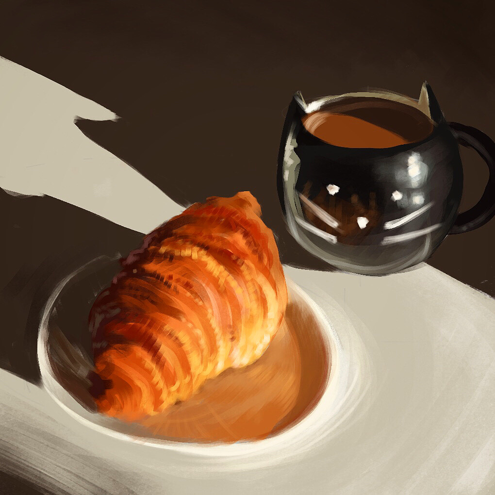 ArtStation - Breakfast Study