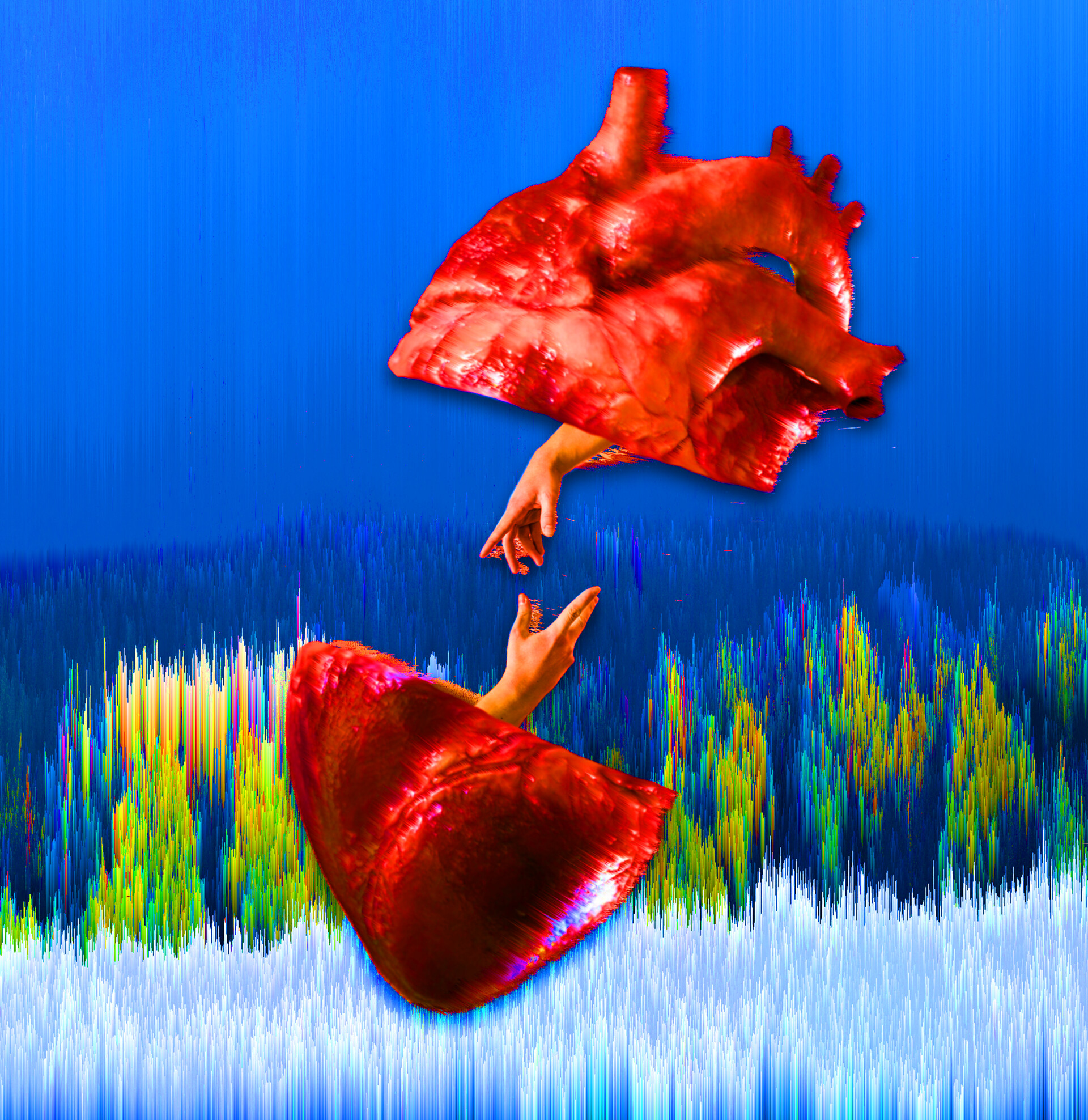 ArtStation - glitch heart