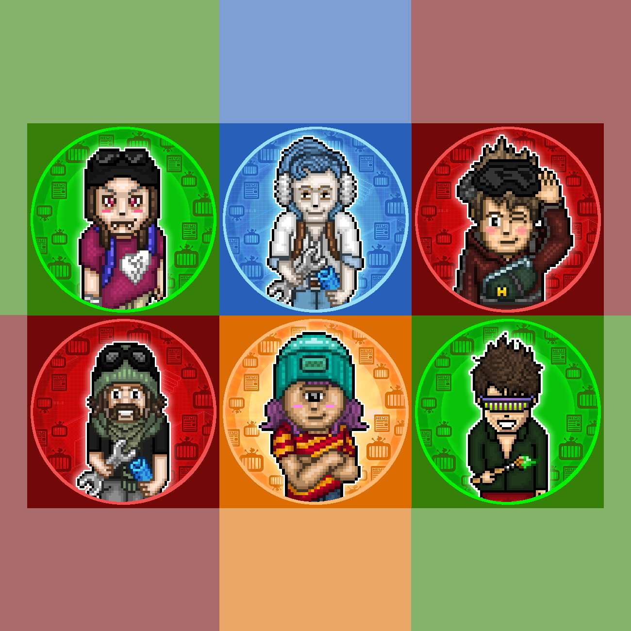 ArtStation - Profile Pics Habbo 2021