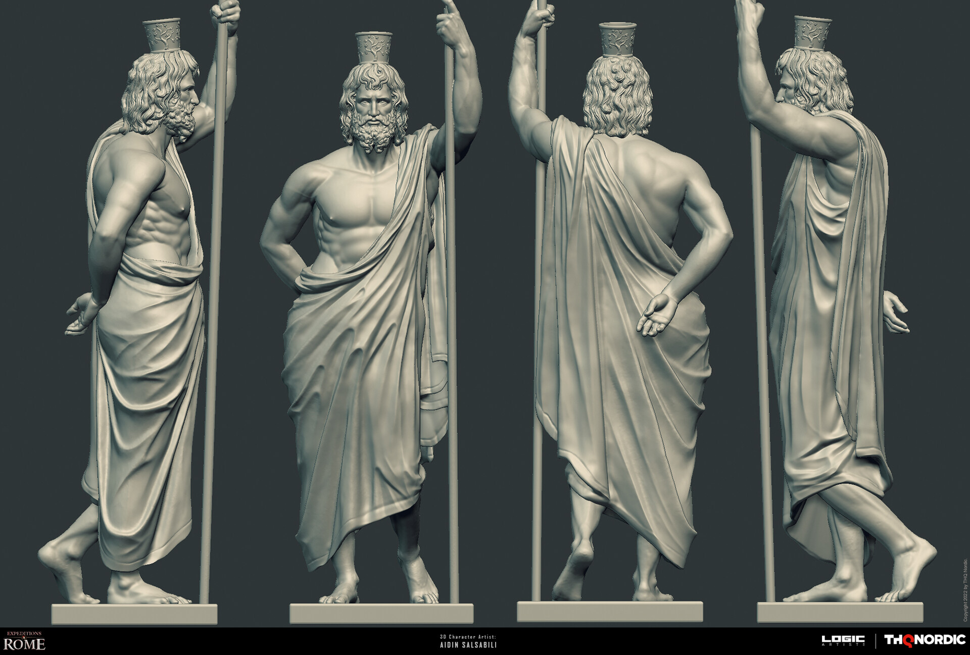 Aidin Salsabili - Expeditions: Rome/ Serapis Statue