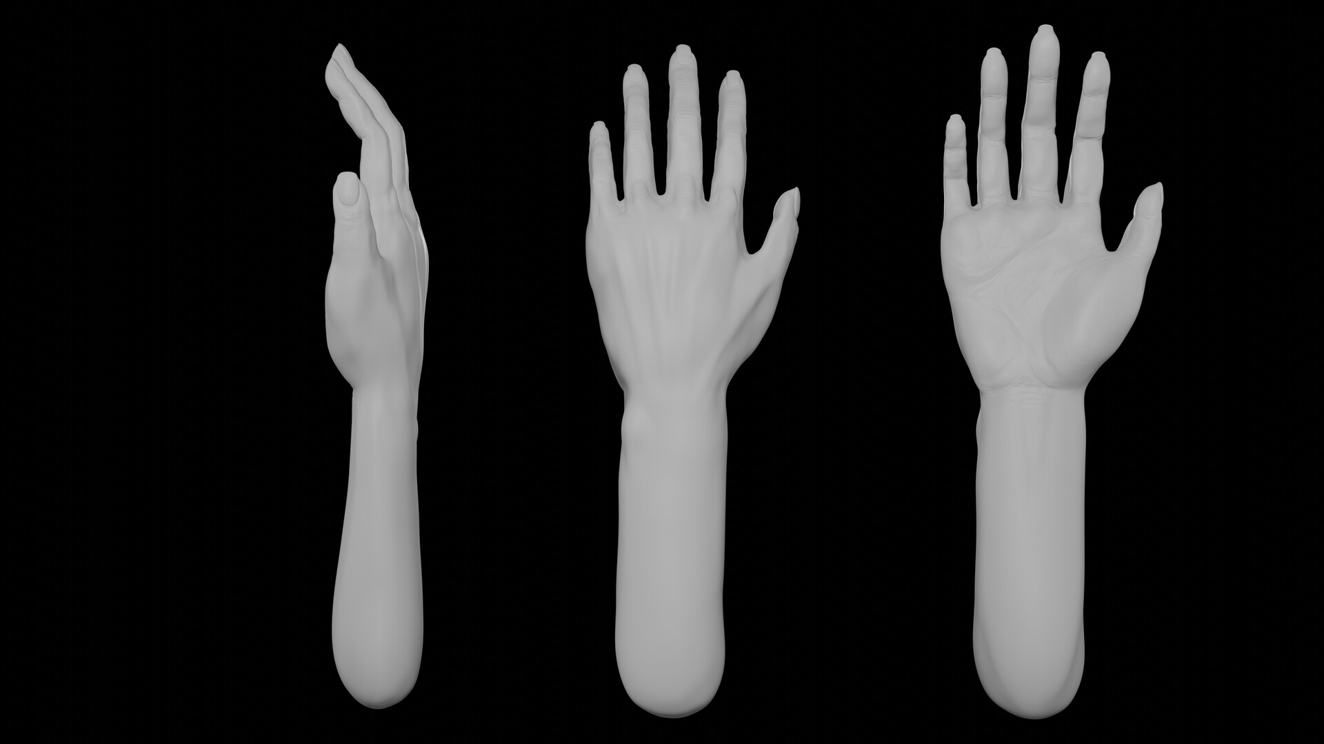 ArtStation - Hand study