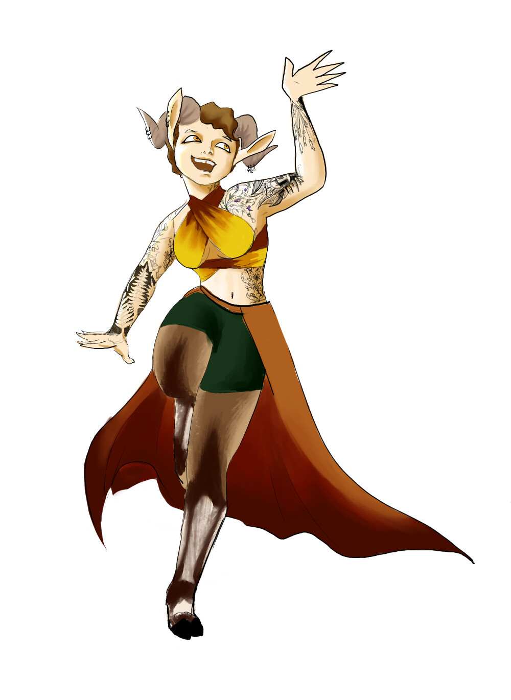 ArtStation - Satyr Sorceror