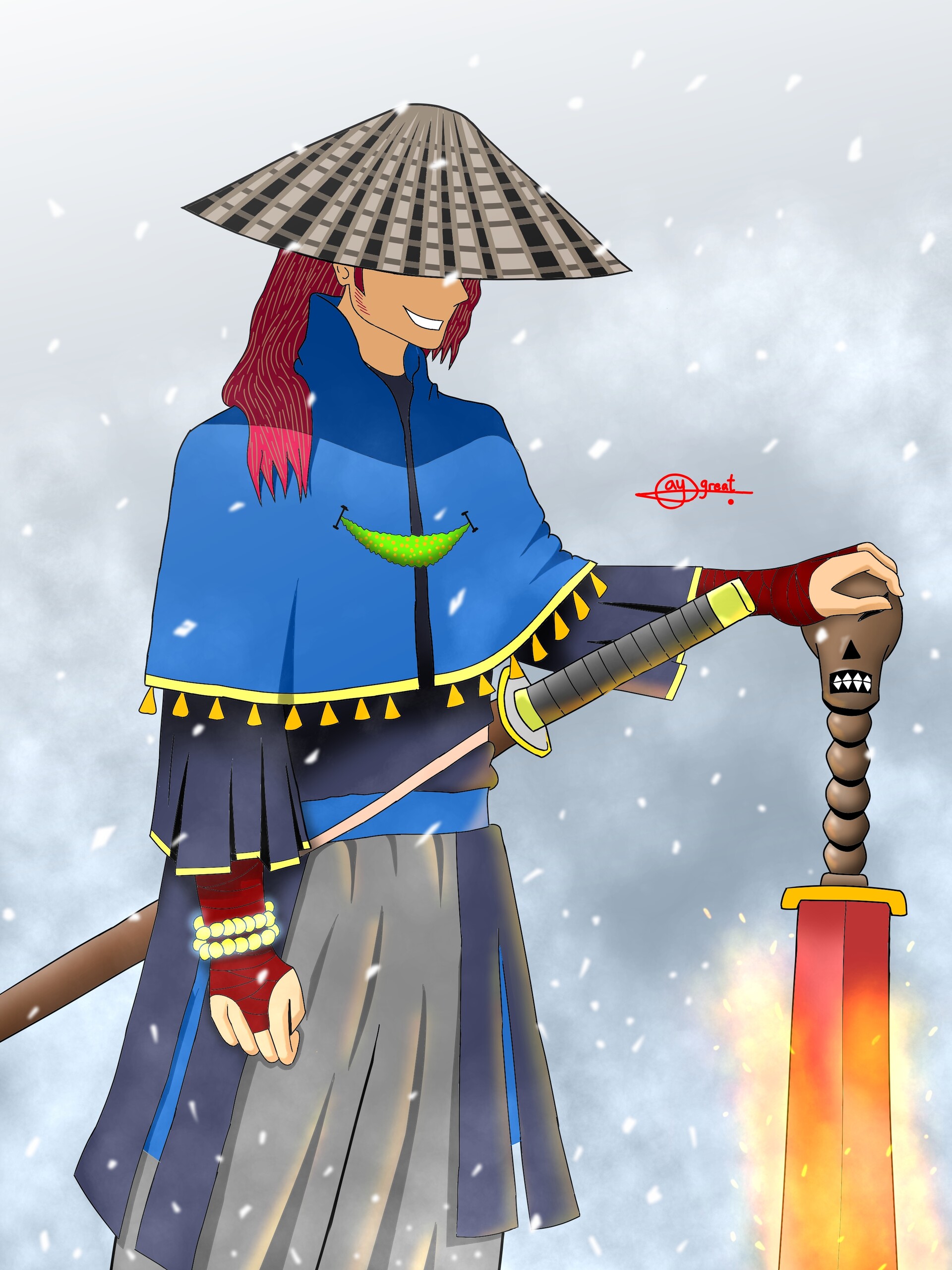 ArtStation - Samurai Mage