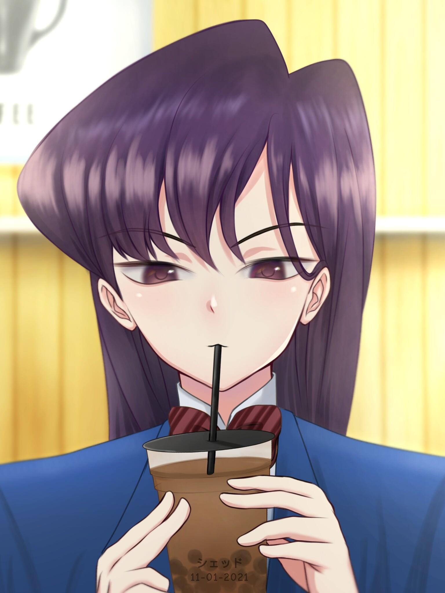 ArtStation - Komi-san Fan Art