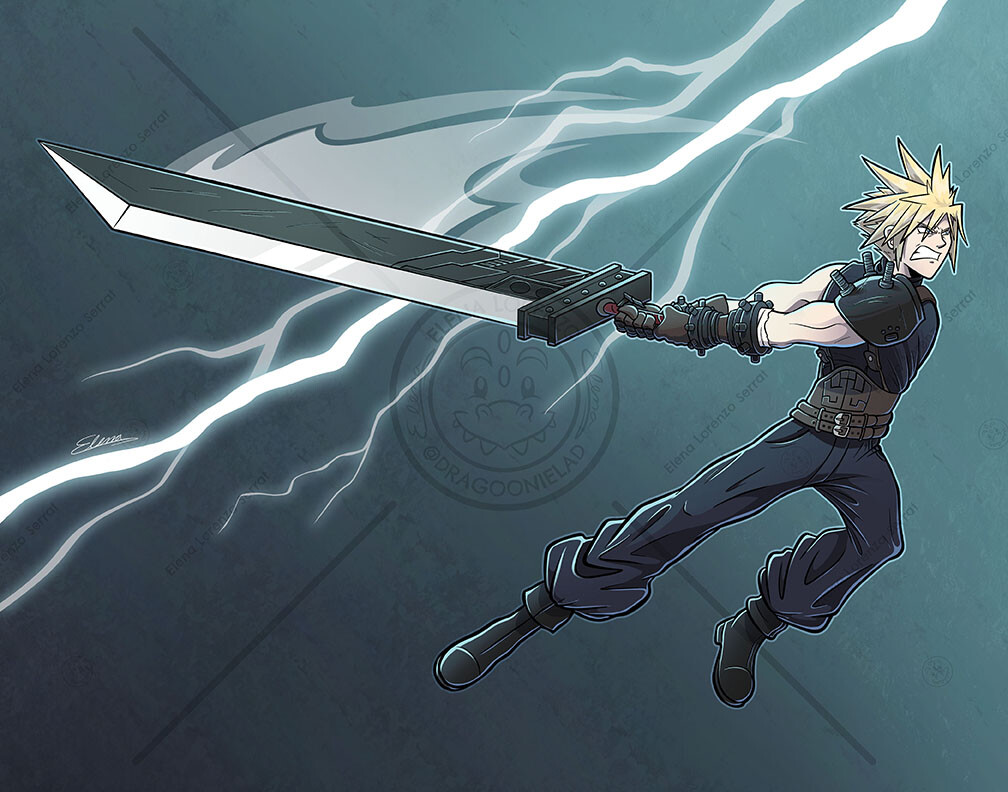 ArtStation - Cloud Strife