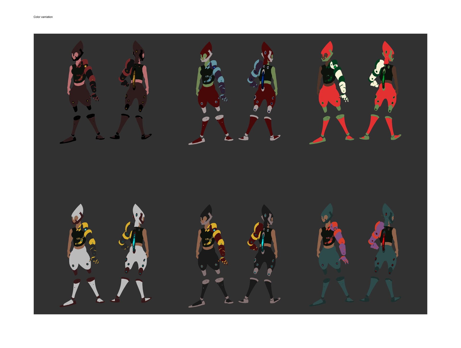 Mr Mohit - Kira - The cyber Mechanic (Character Concept Art)