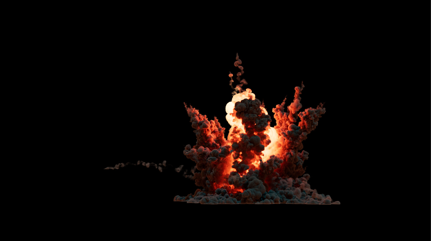 ArtStation - Houdini 19 Explosion R&D v2