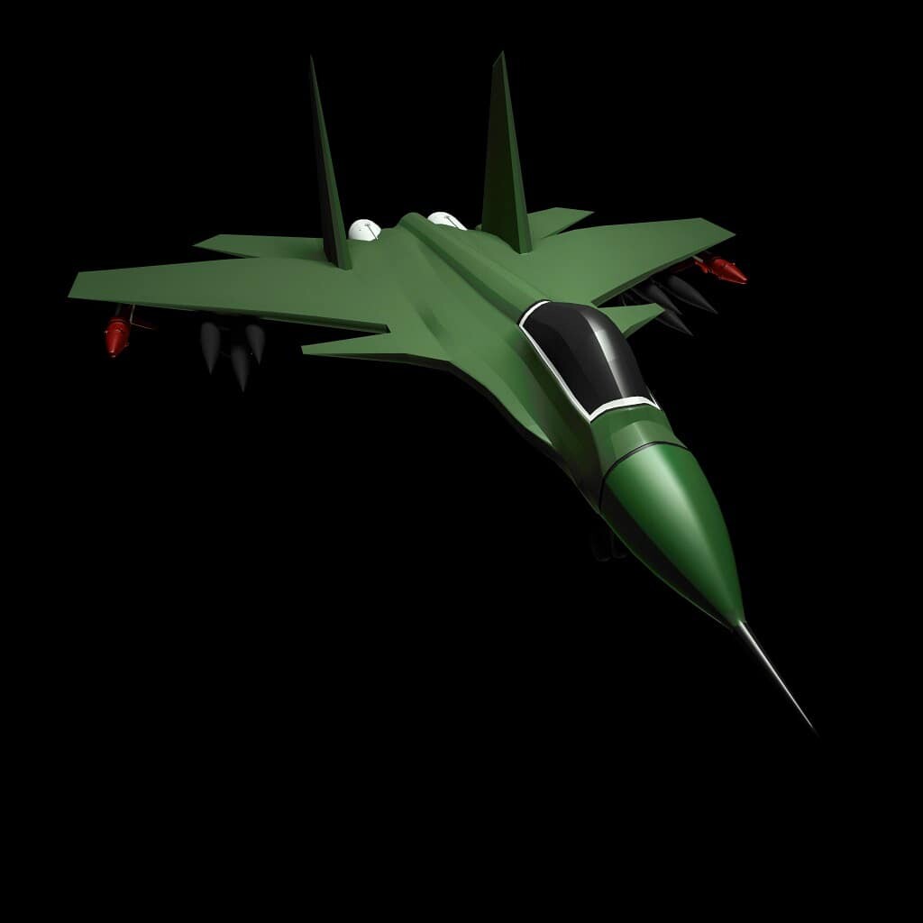 ArtStation - Fighter Jet