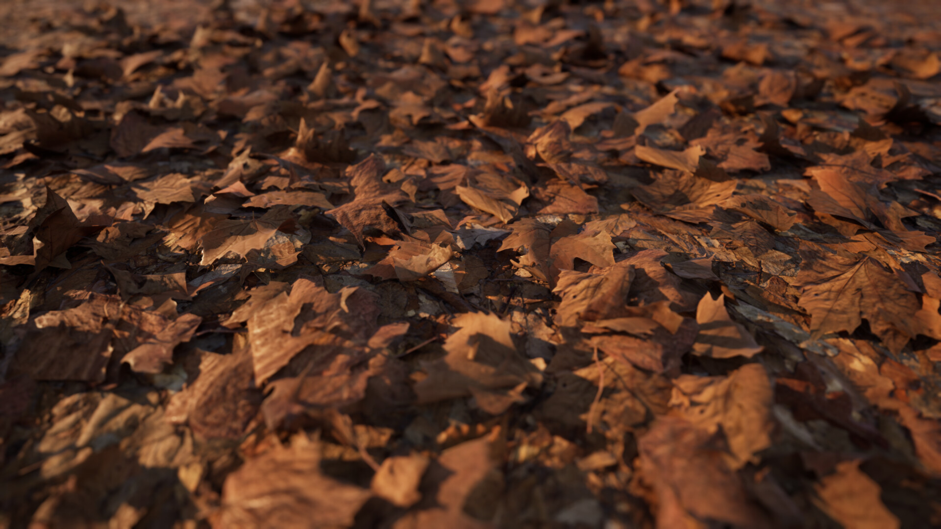 ArtStation - Autumn leaves in UE