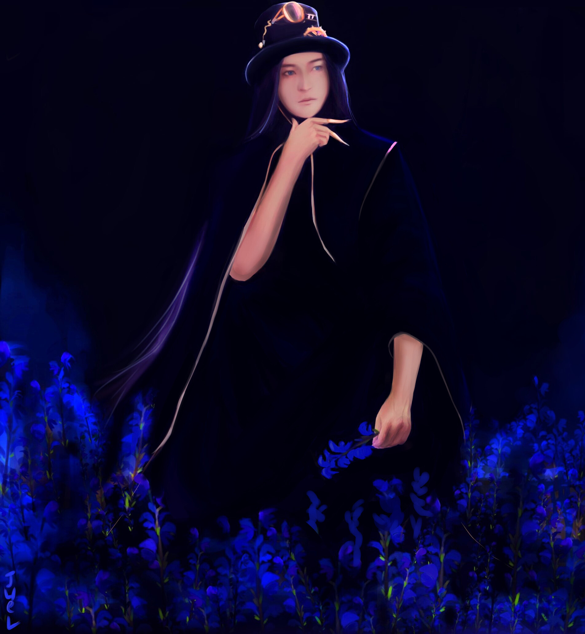 ArtStation - 濮阳缨 Puyang Ying Guo Jingfei 郭京飞 by Juel STEAMPUNK style Aconite