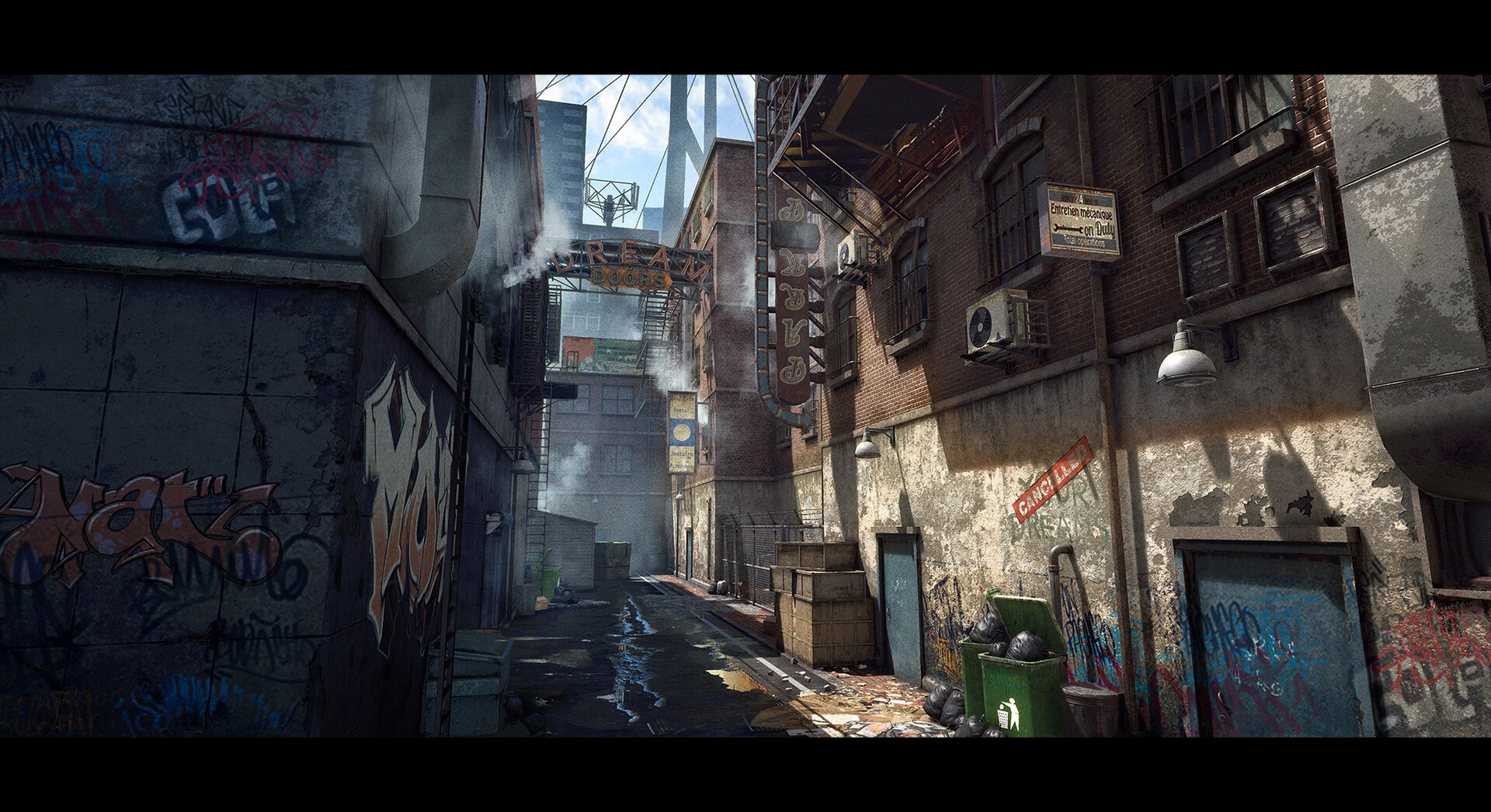 ArtStation - Violent Neighborhood 1