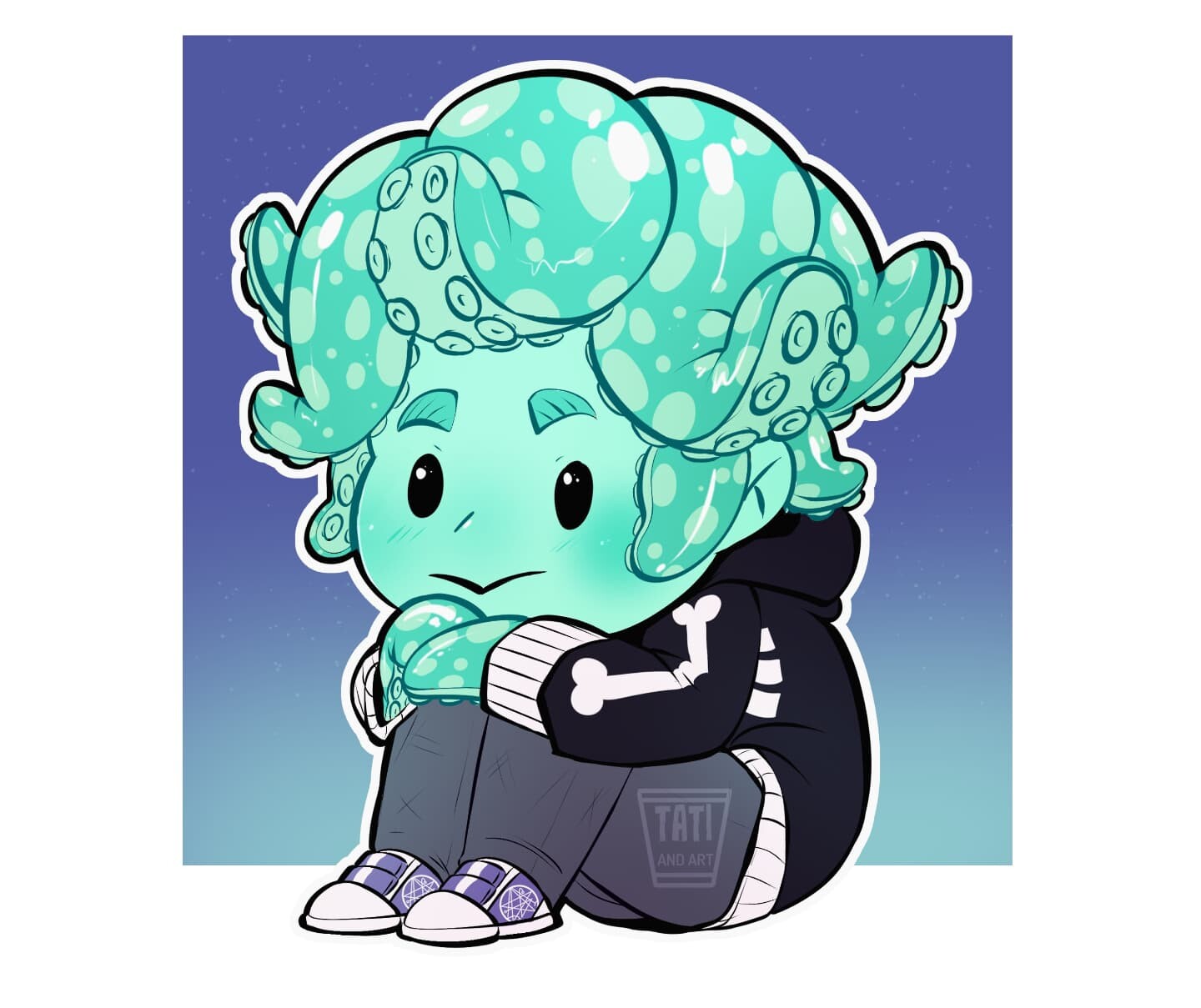 ArtStation - Tati Octopus Boy Chibi