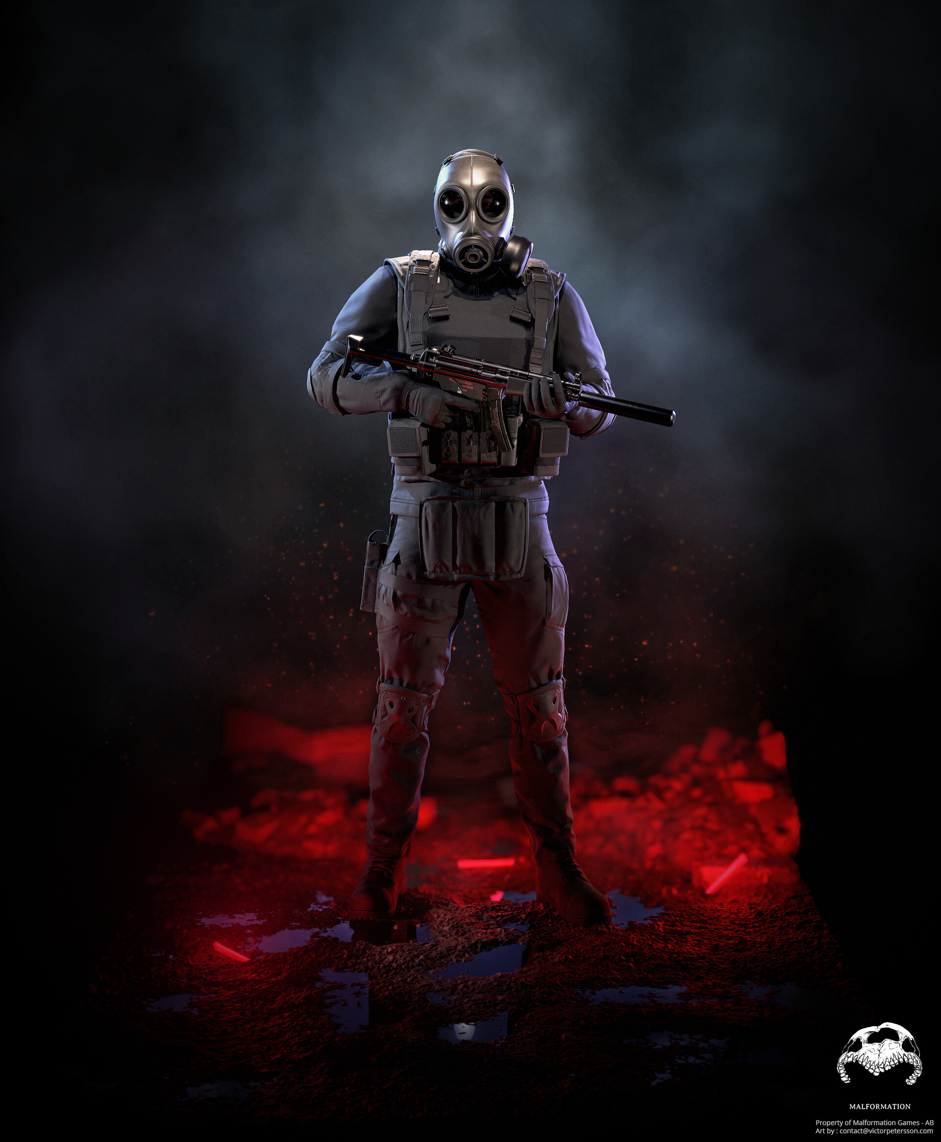 ArtStation - Special Forces Soldier Set - Project Chimera