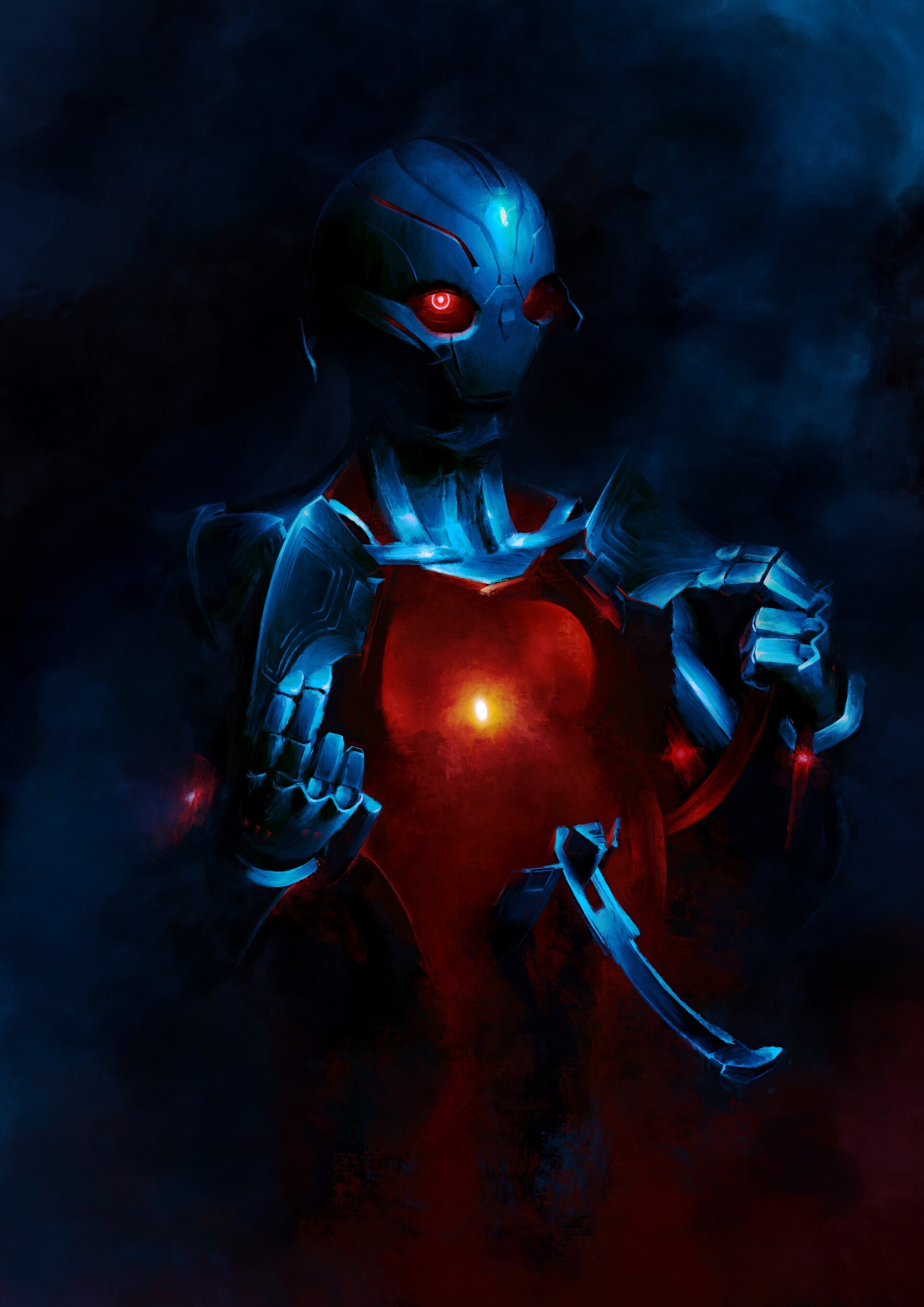 ArtStation - The Sacred Heart of Ultron