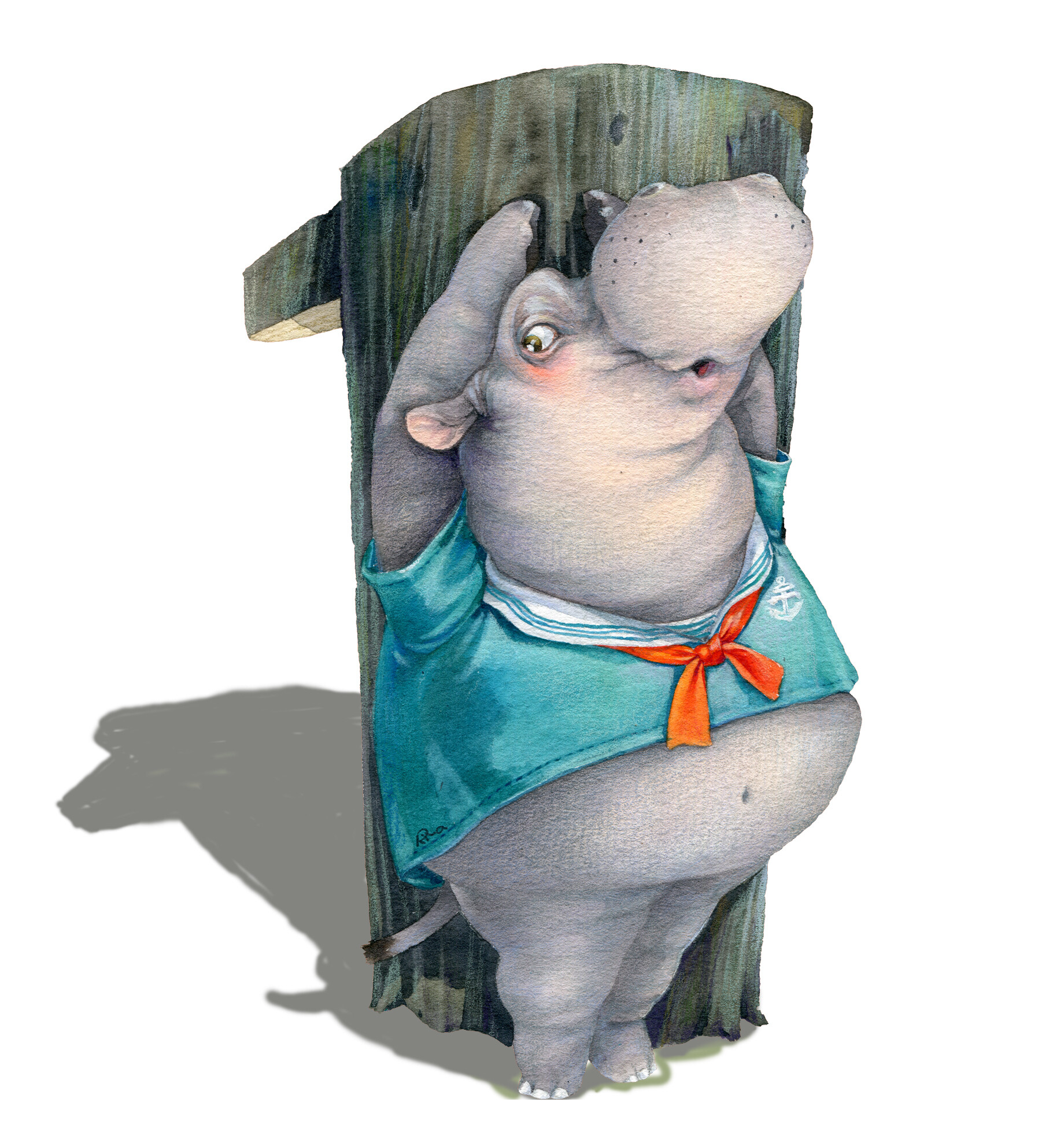 ArtStation - hippo-1