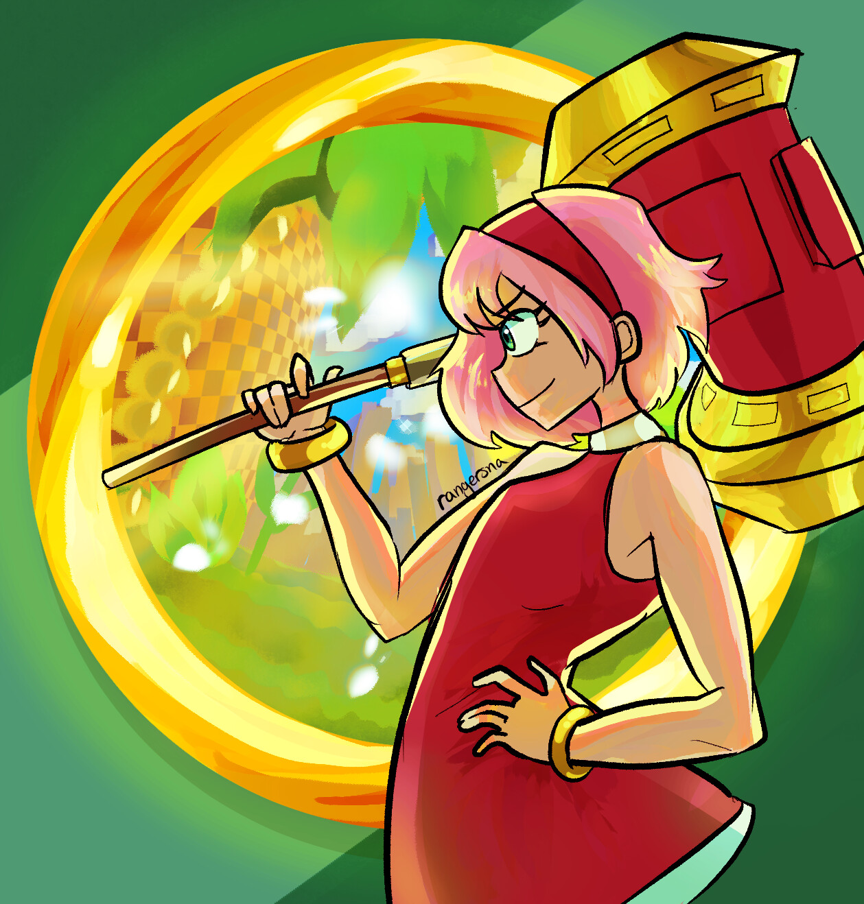 ArtStation - Amy Rose Fanart