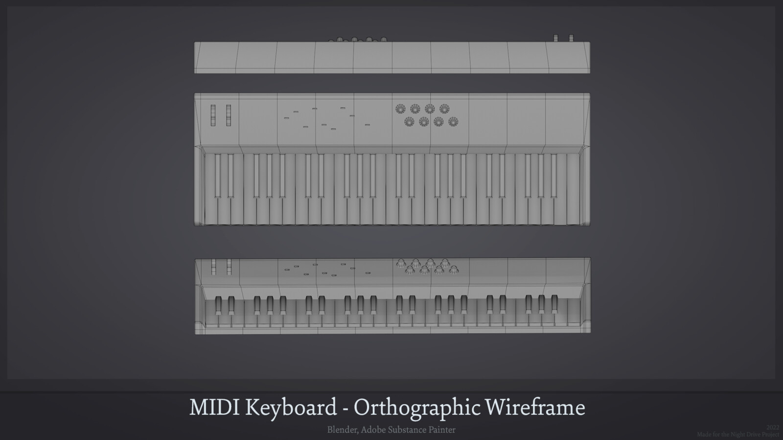 Liam O'Donnell-Adams - MIDI Keyboard - Night Drive