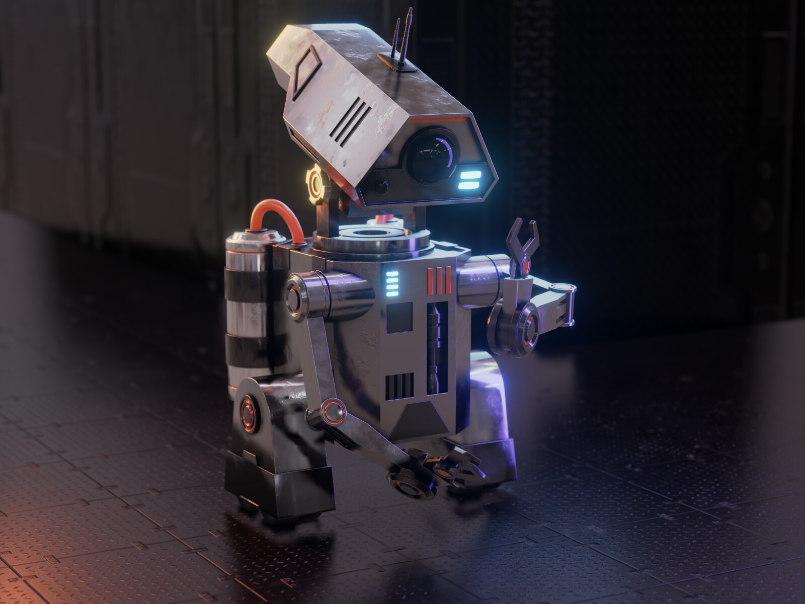 ArtStation - Sci-fi Robot - Learn from 'Ryan King Art'