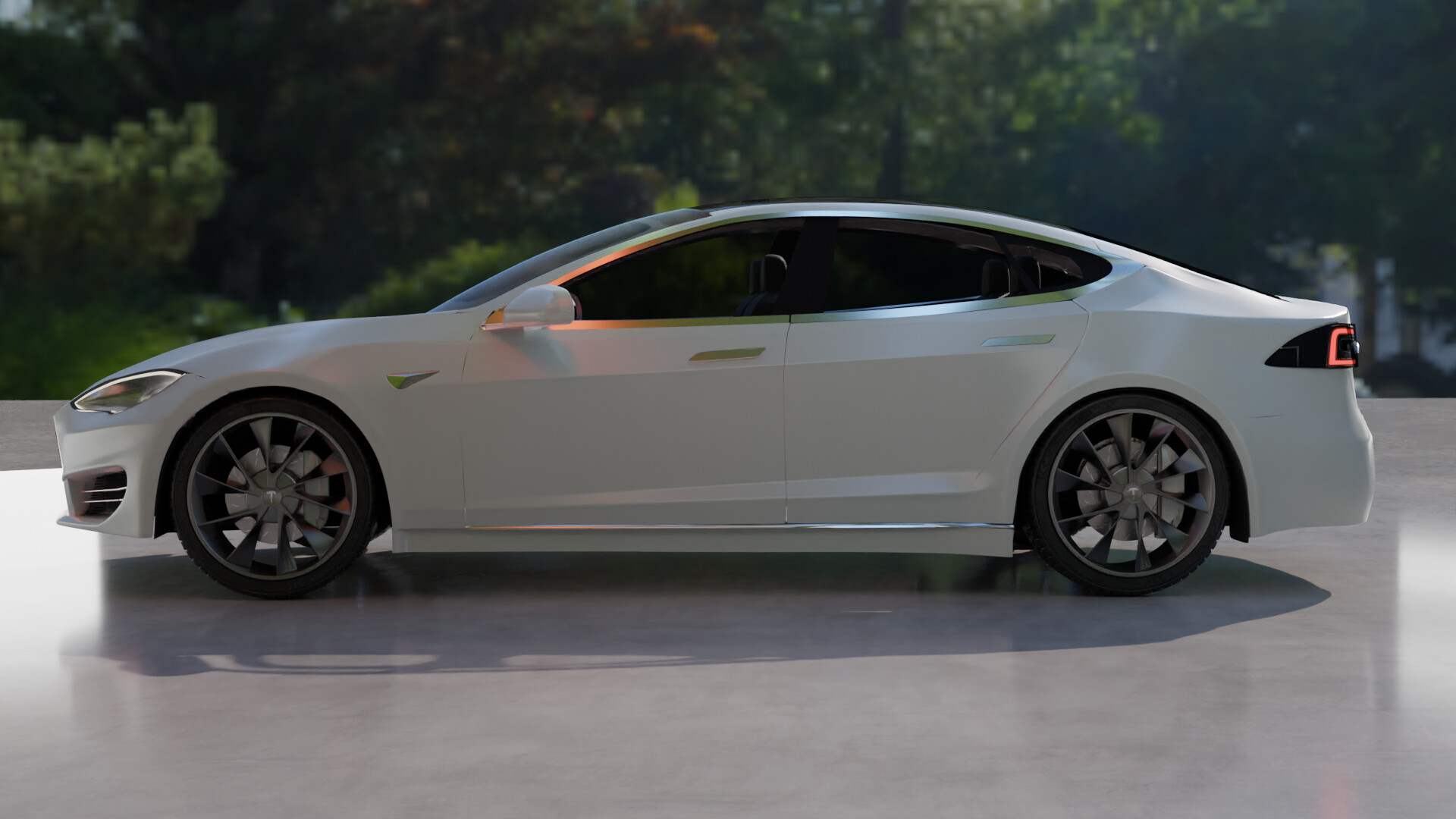 ArtStation - Tesla Model S