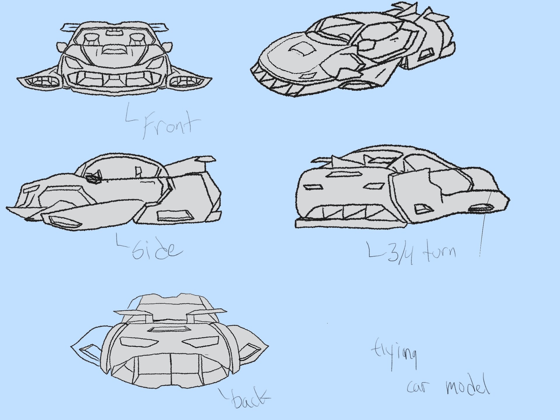 ArtStation - Flying Car concept