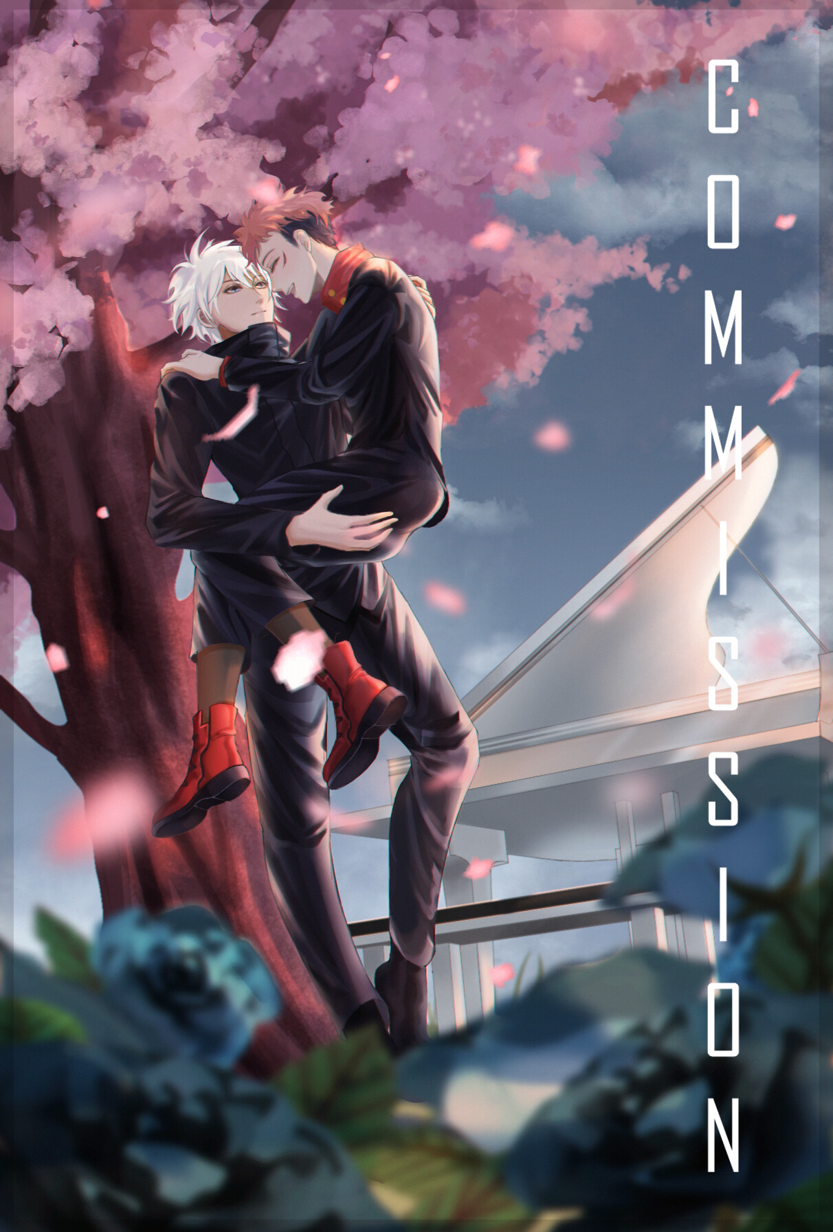 ArtStation - Gojo x Yuuji (Commission)