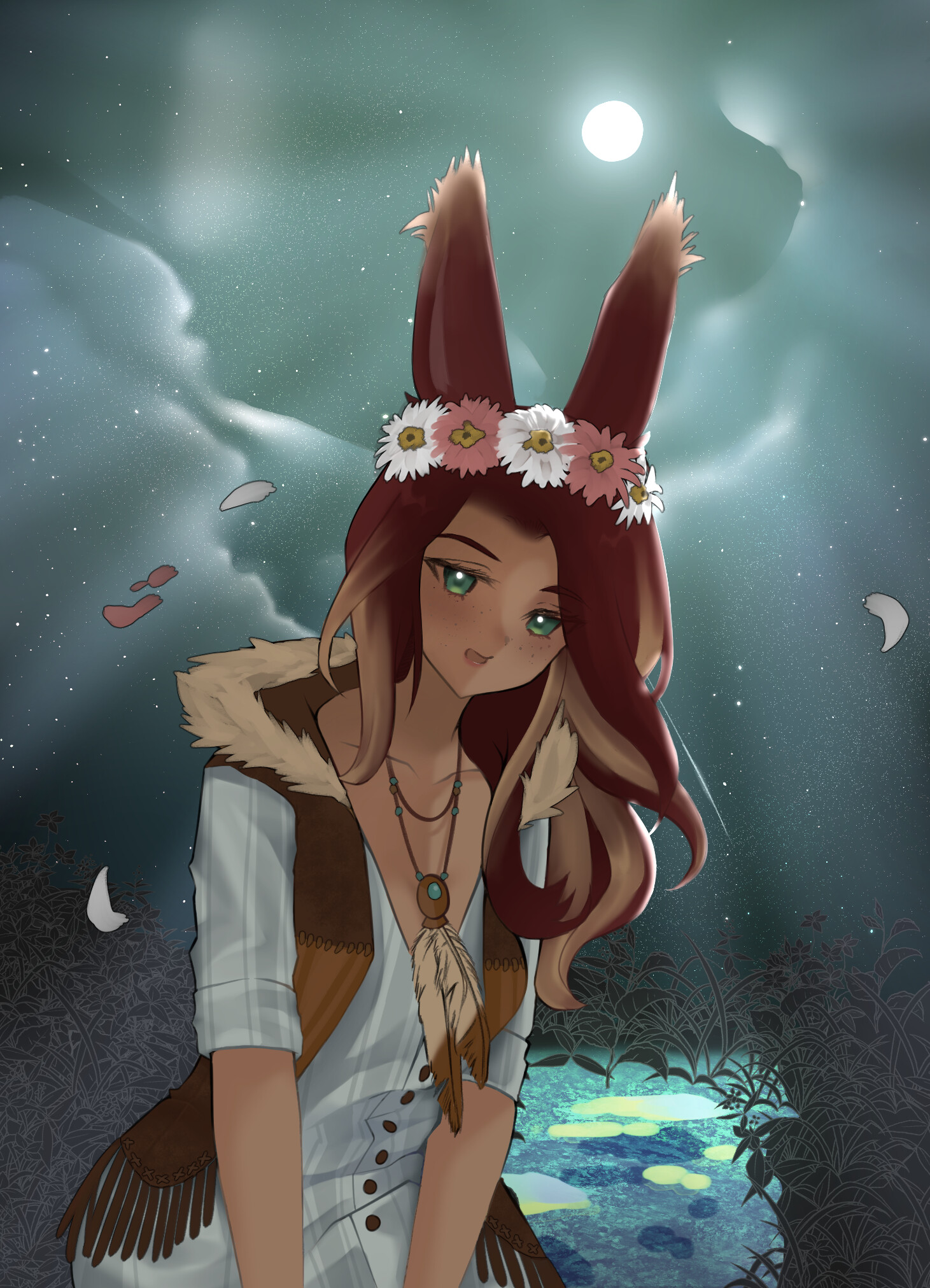 ArtStation - FFXIV Viera Commission