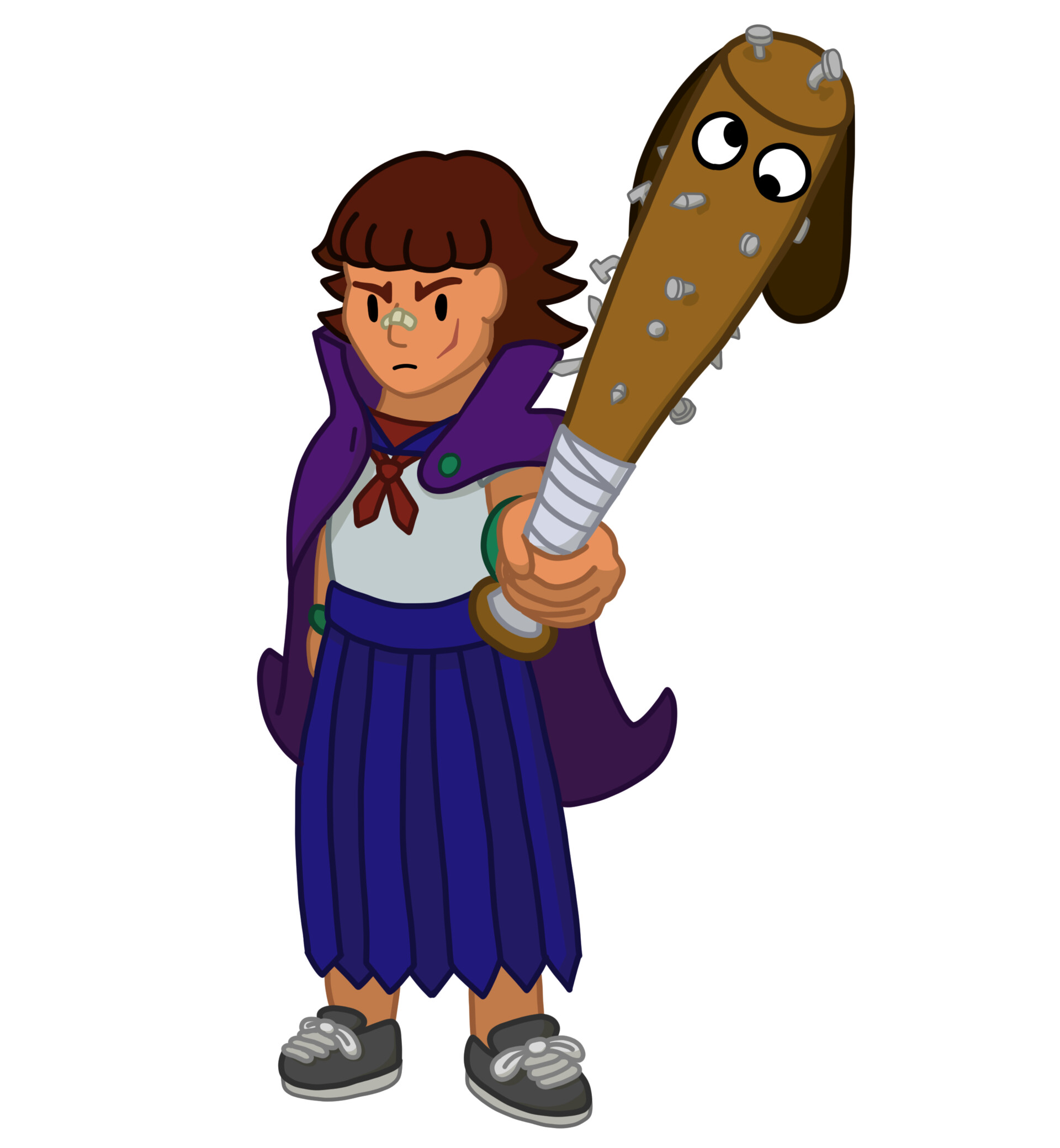 ArtStation - Sukeban Character Stance