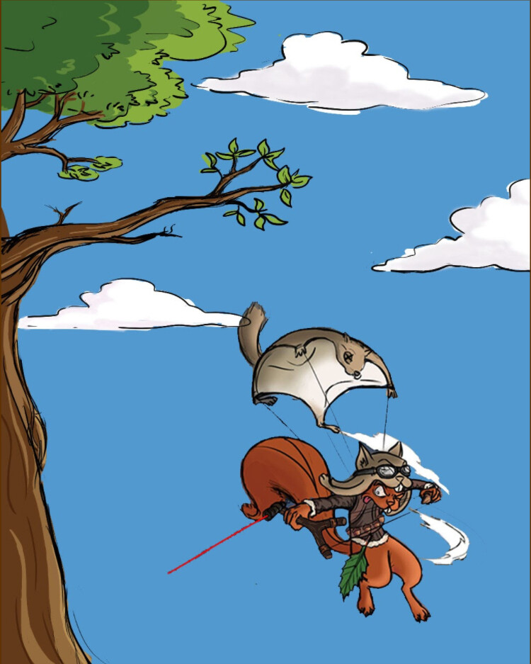 ArtStation - Squirrel Hunter