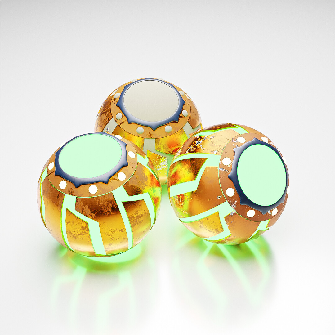 ArtStation - Green goblin bomb