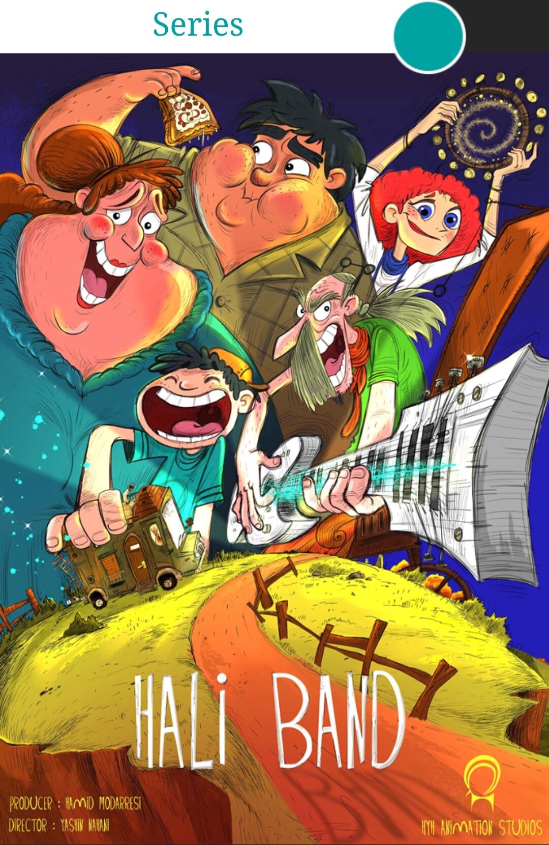 ArtStation - 'Hali Band" animation series