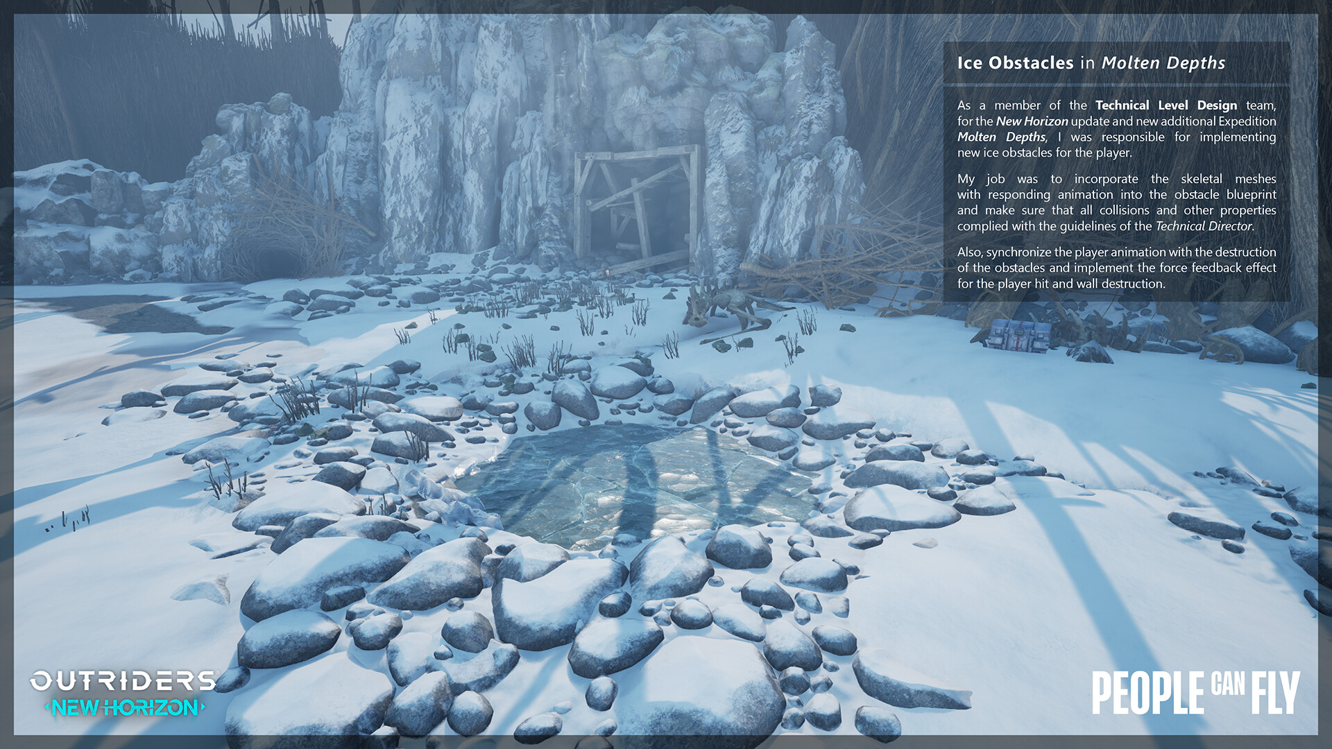 Oktawian Ornoch - Outriders New Horizon: Ice Obstacles in Molten Depths ...