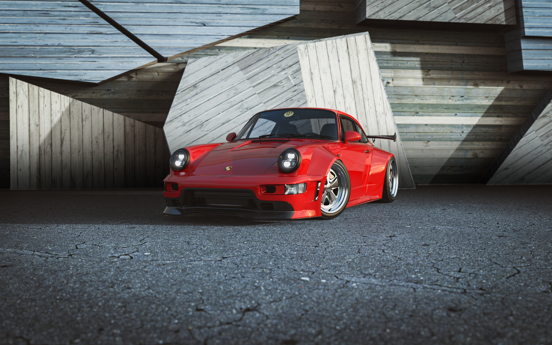 Porsche 964 Stance