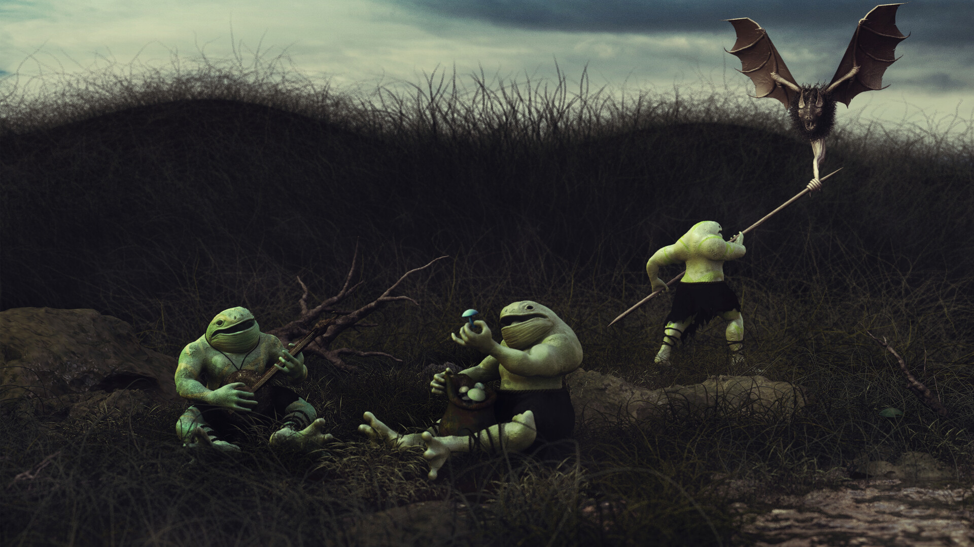 ArtStation - Bat Snake