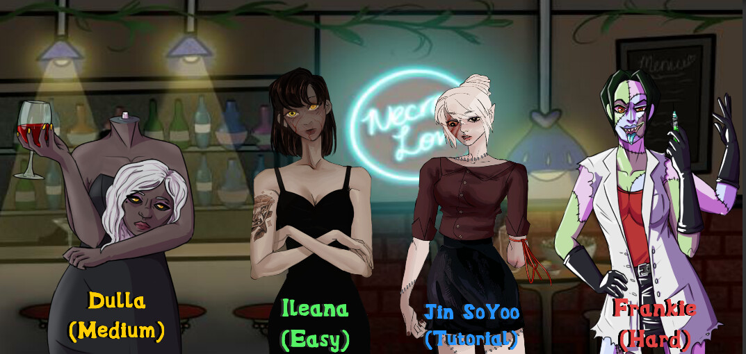 ivana pagan - NecroLove Mobile Game